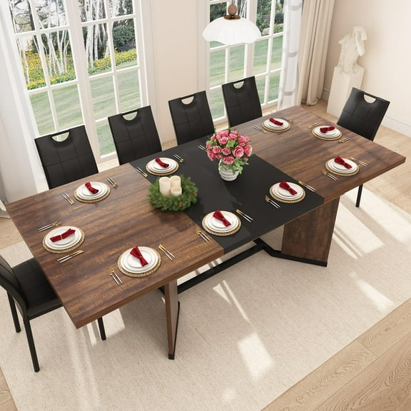 Dining Table for 4, Rectangular Kitchen Table, Century Modern Dining ...