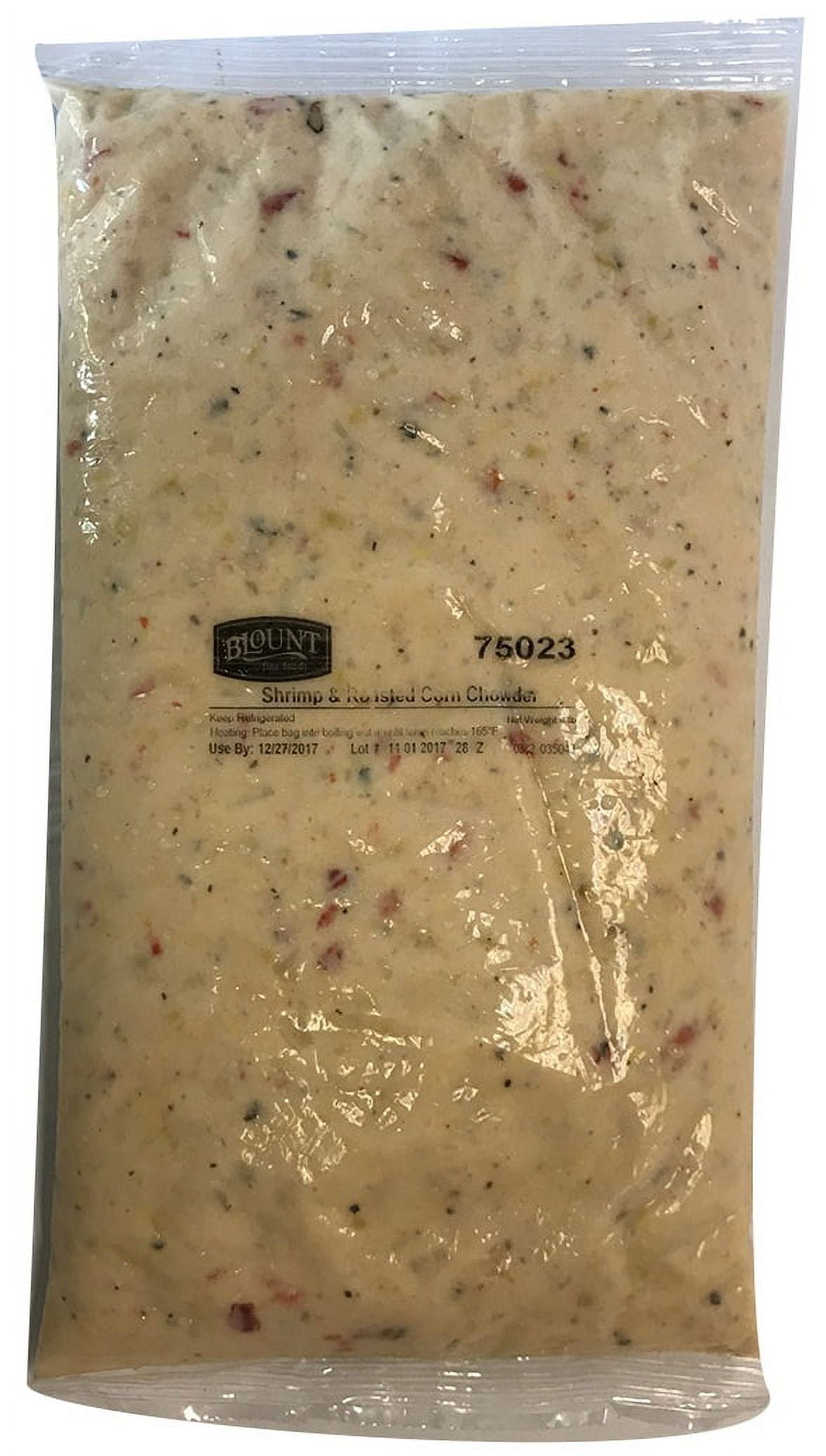 Blount Shrimp and Roasted Corn Chowder, 4 Pound -- 4 per case - Walmart.com