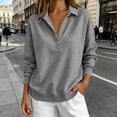 Blouse for Women Long Sleeve Turtleneck Fashionable Loose Fitting ...
