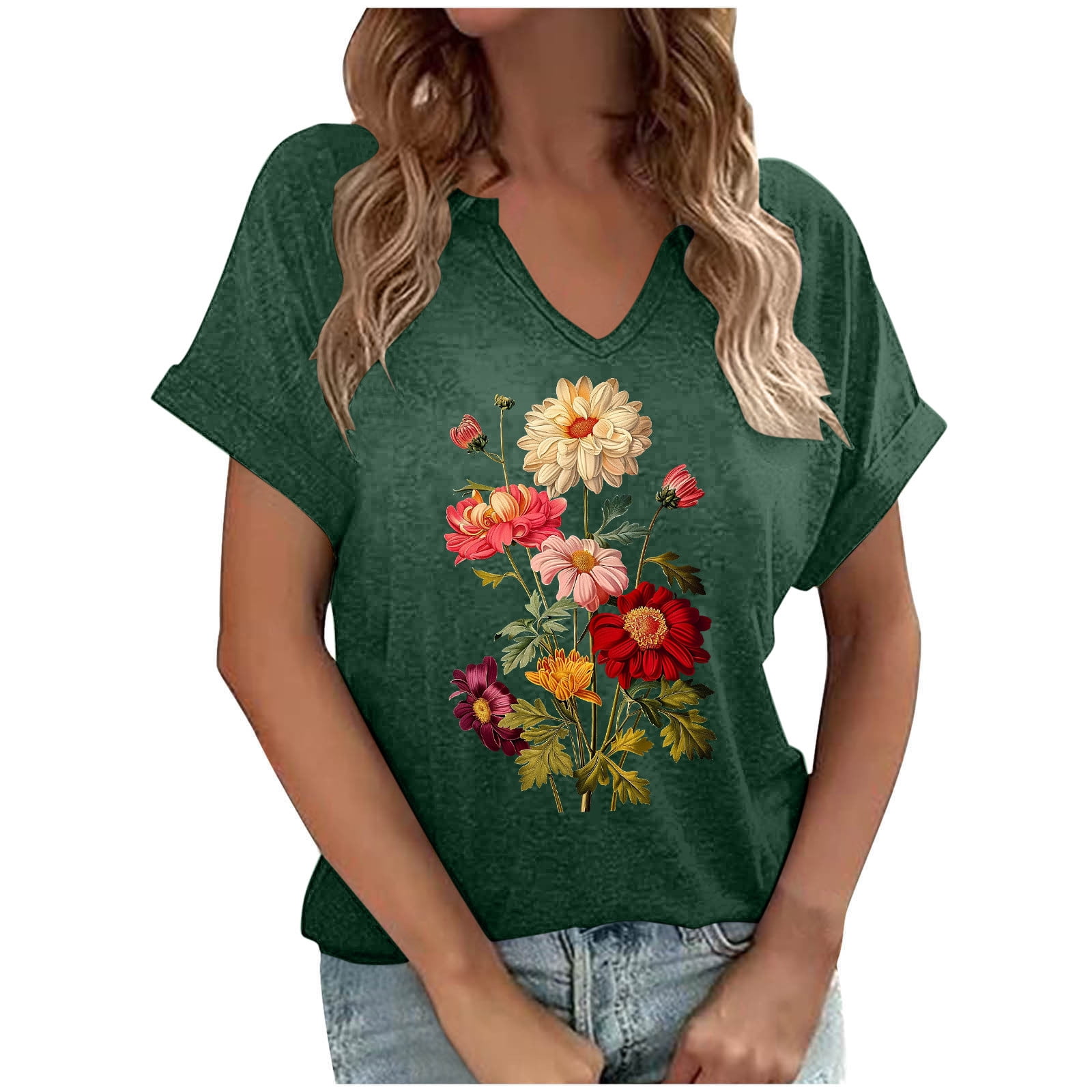 Blouses & Button-Down Shirts Petite Athletic Tops Women Pullover Summer ...