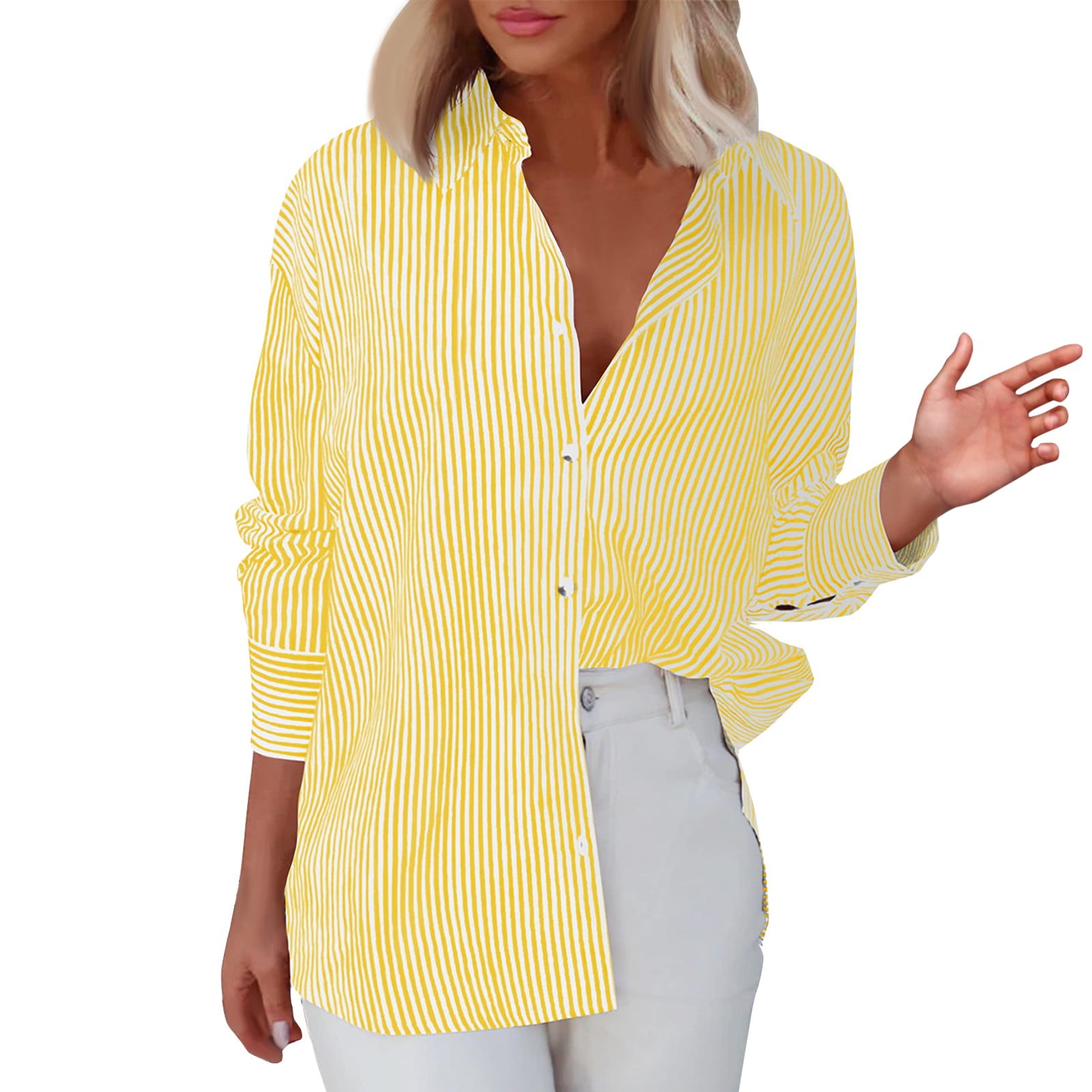 Blouses for Women Dressy Casual, Wrinkle Resistant Machine Washable ...
