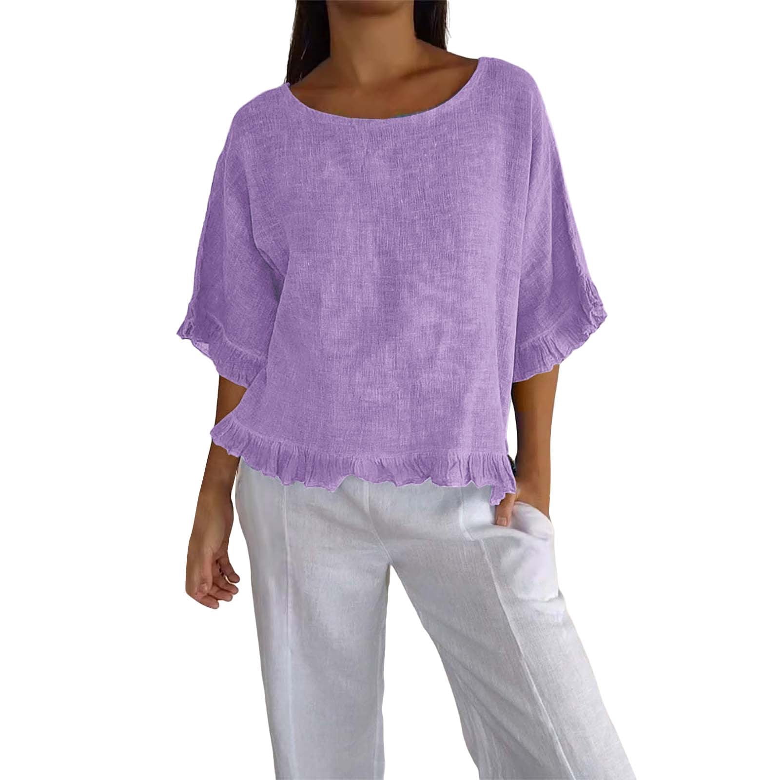 Blouses for Women Dressy Casual Dressy Casual Embroidered V Neck Tunic ...