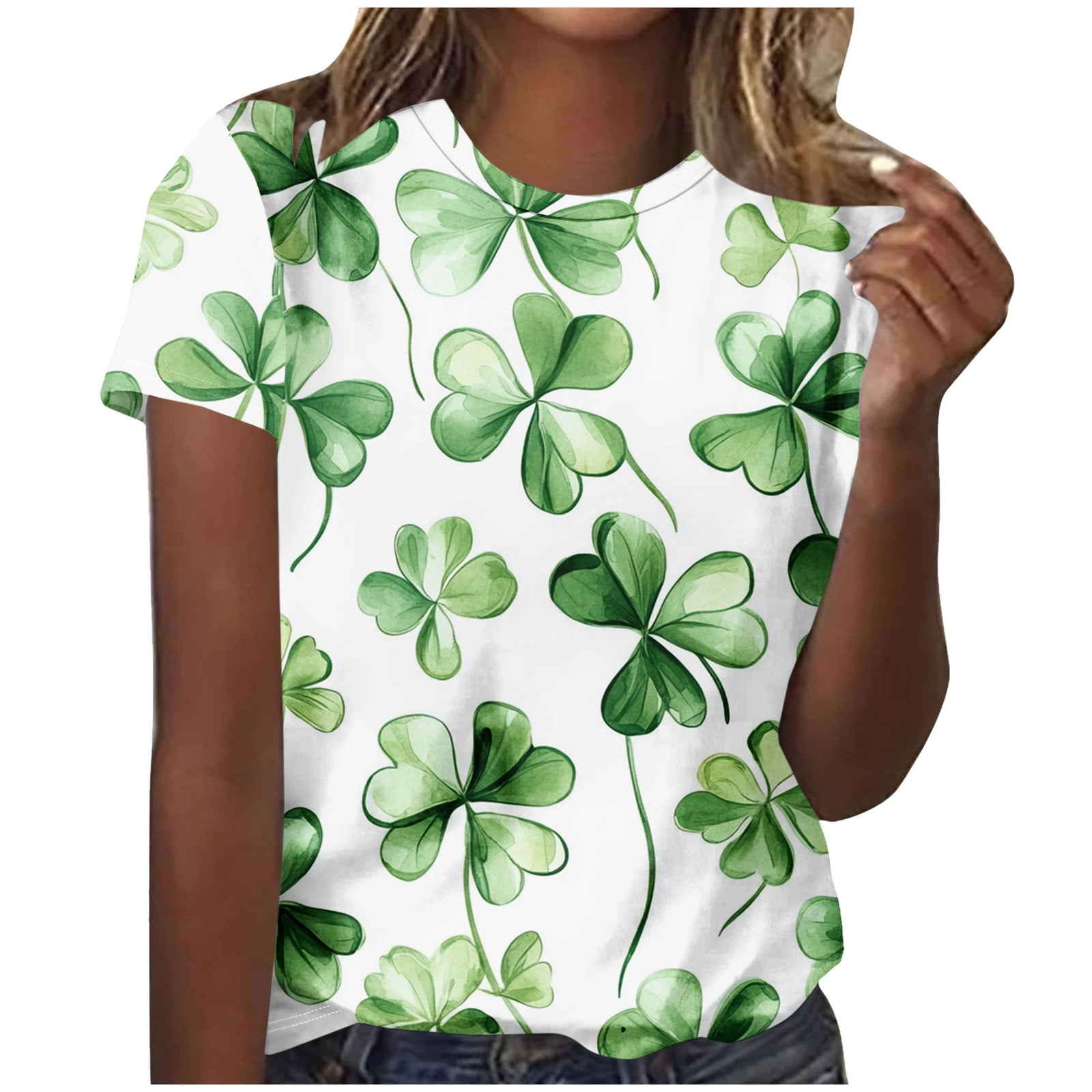 Blouses for Women Trendy,St. Patrick's Day Shirts for Women Irish Cute ...