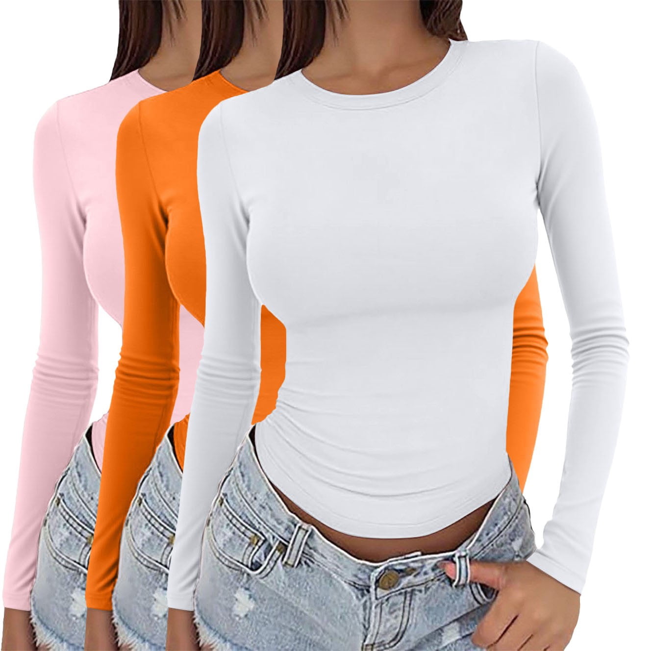 Blouses for women dressy casual Polyester,Spandex Soft Clothing L ...