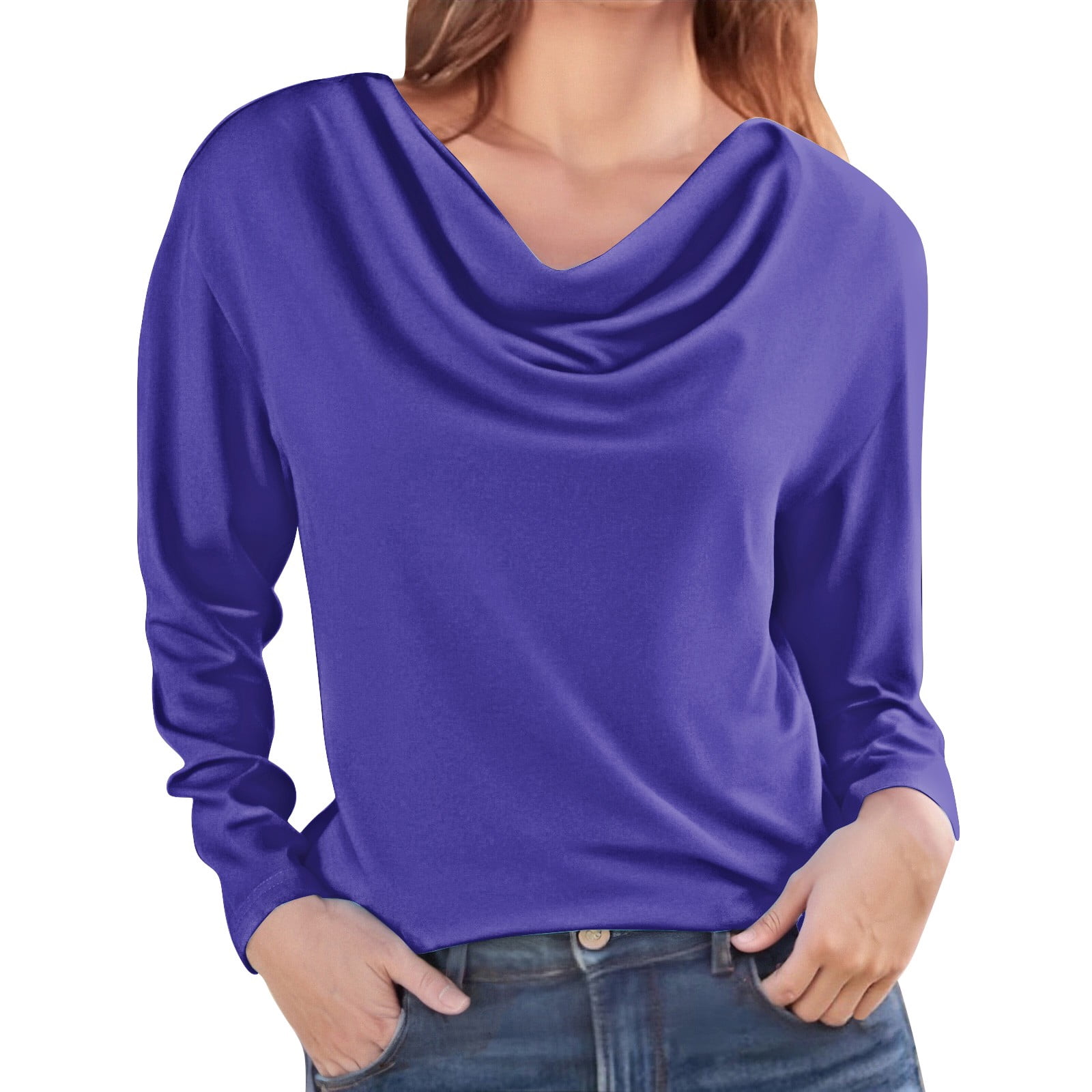 Blouses for women dressy casual Polyester,Spandex Soft Clothing XXXL ...