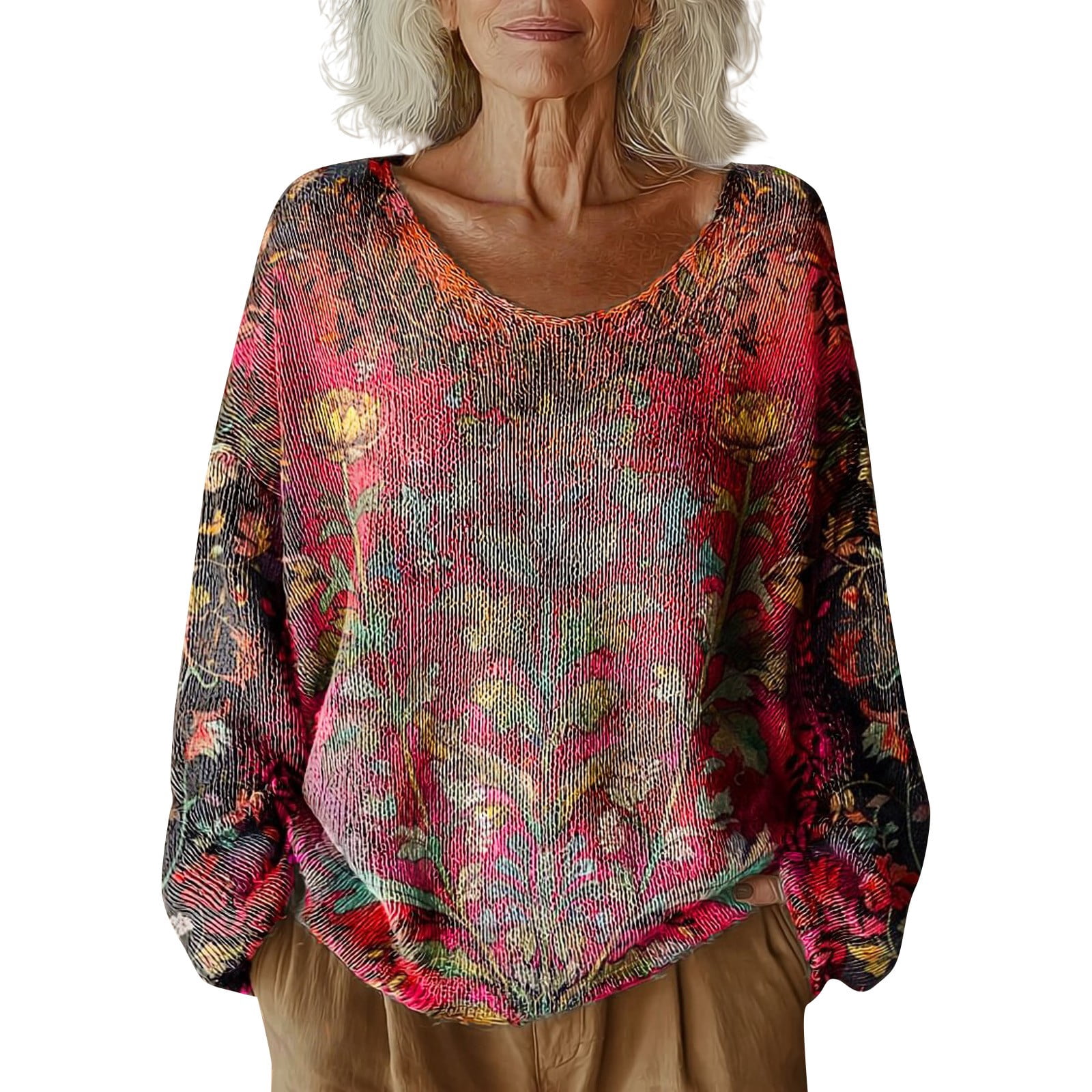Blouses for women dressy casual Polyester,Spandex Soft Clothing XXXL ...