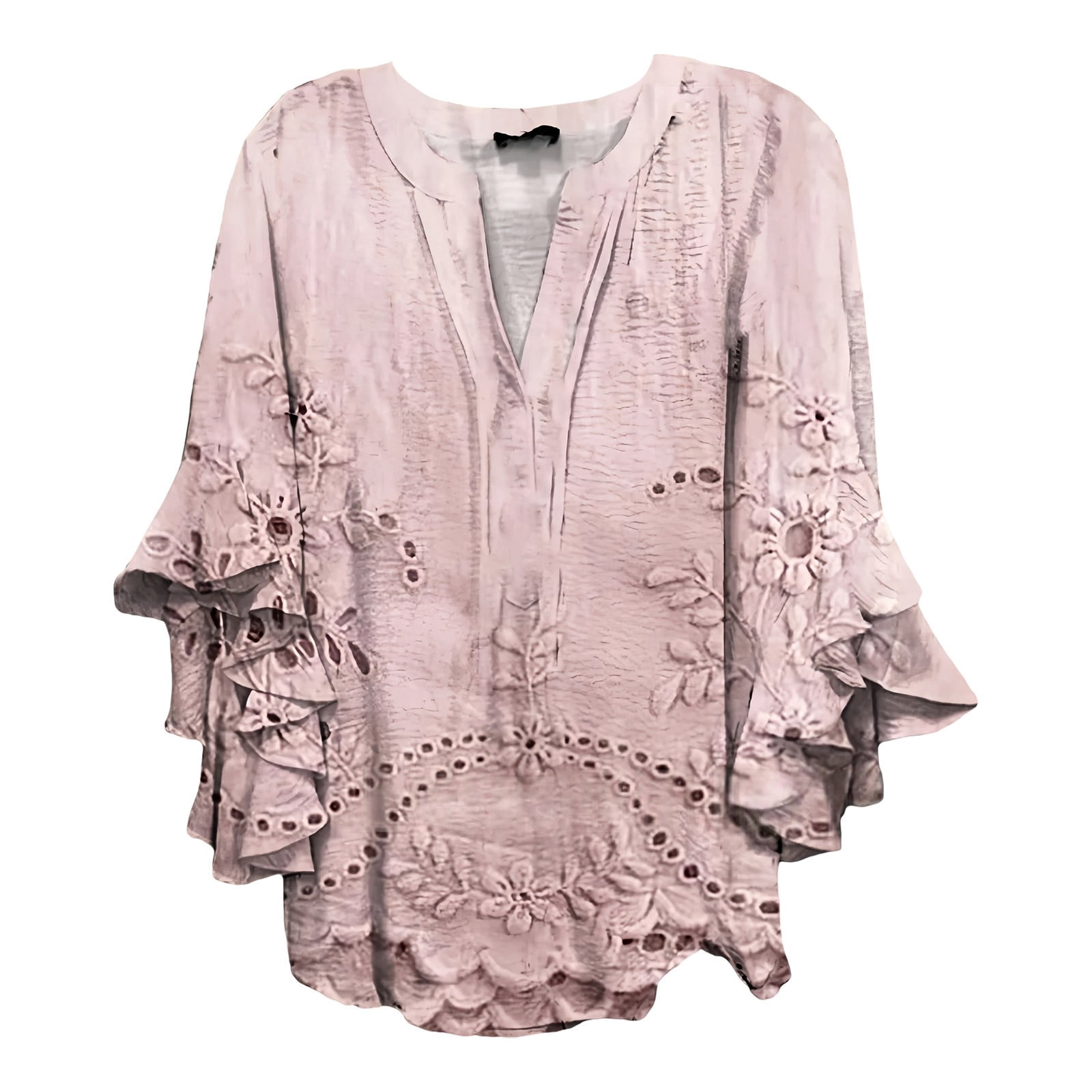 Blouses for women dressy casual Polyester,Spandex Soft Clothing XXXL ...