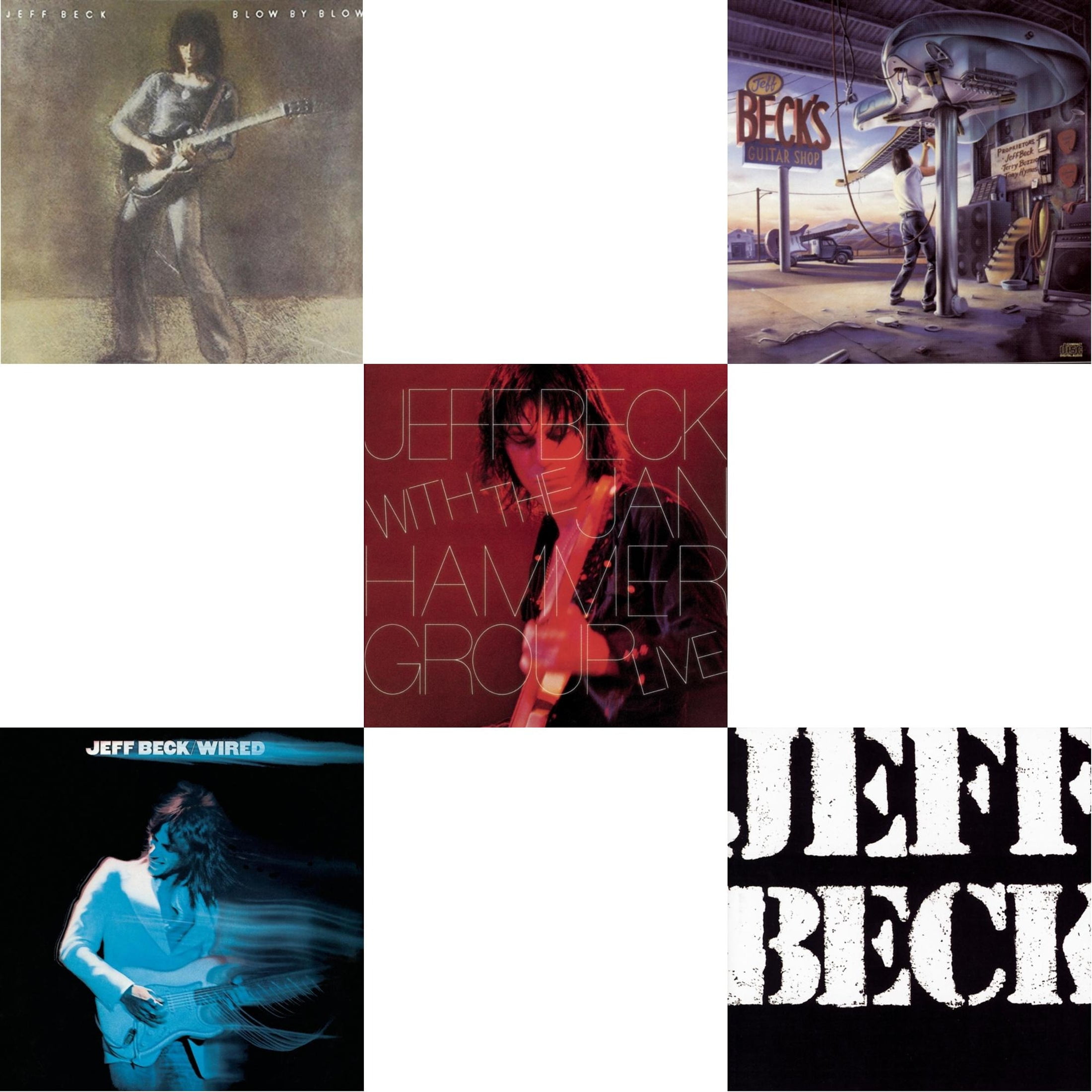 Blow By Blow & Wired & Jeff Beck With Jan Hammer Group Live & Guitar ...