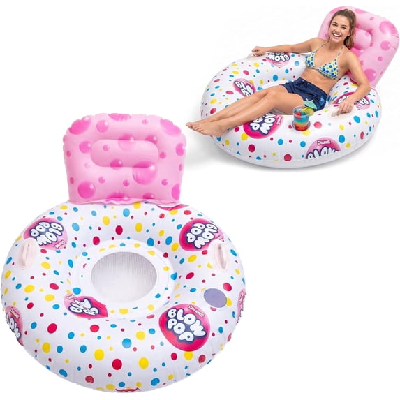 Blow Pop Pool Floats Adults Heavy Duty, River Tubes for Floating ...