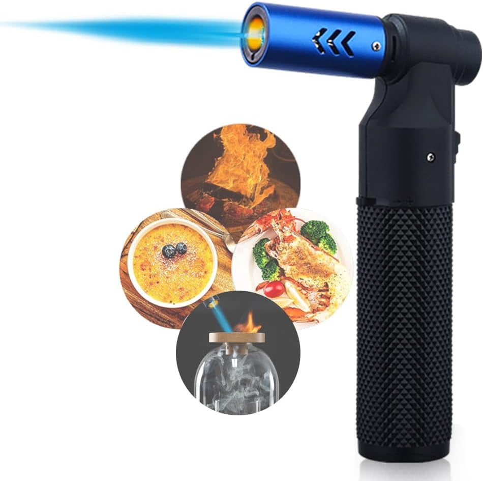 Blow Torch Sleek Adjustable Butane Torch Cooking Torch Lighter Camping ...