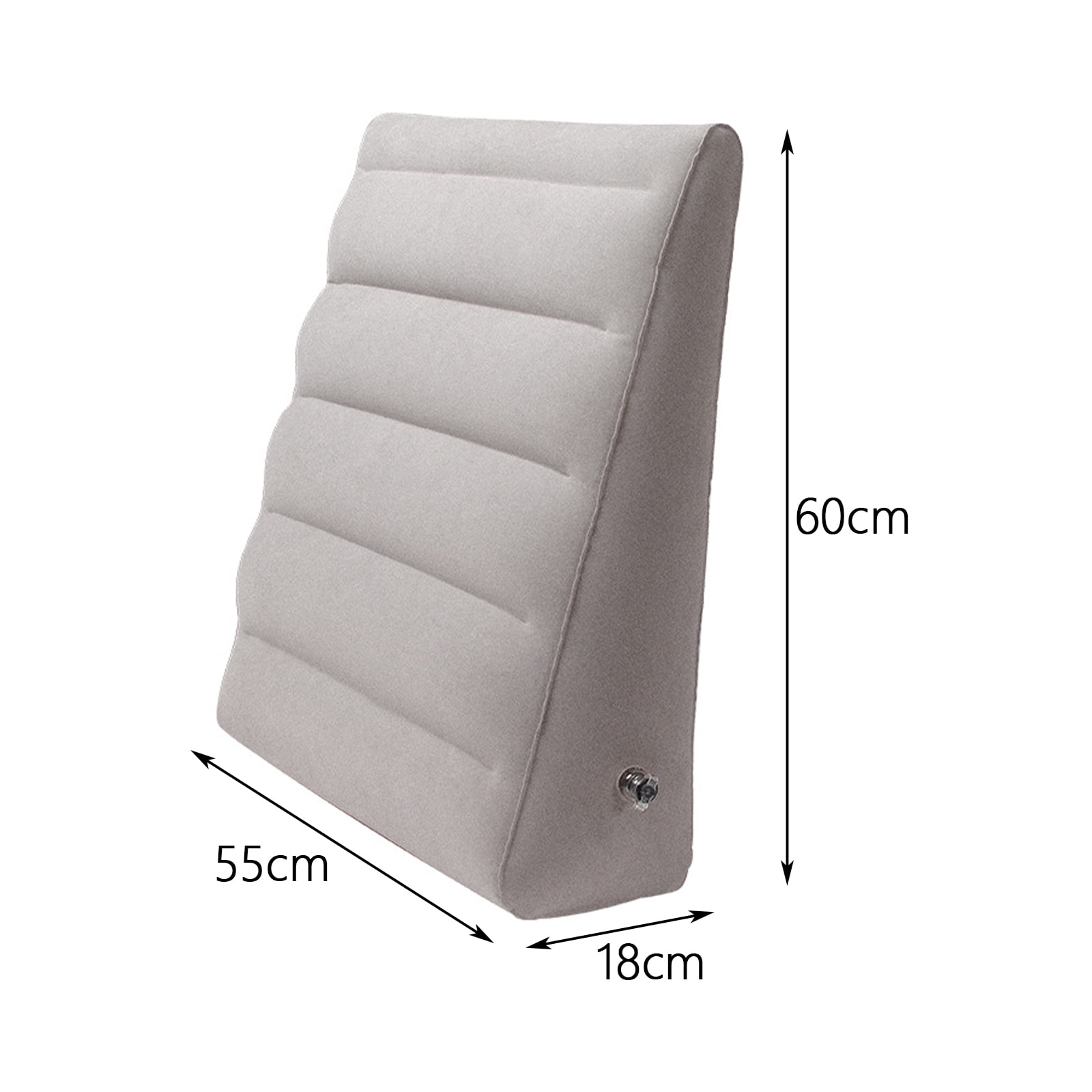 Blow Up Wedge Pillow Inflatable Cushion Head, Shoulder, Back, Leg ...