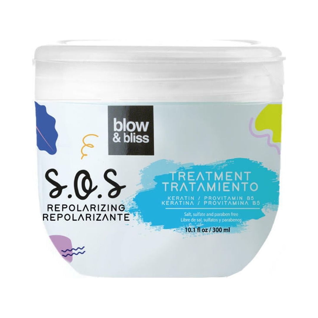 Blow & bliss SOS Repolarizing Hair Treatment Mask with Keratin and ...