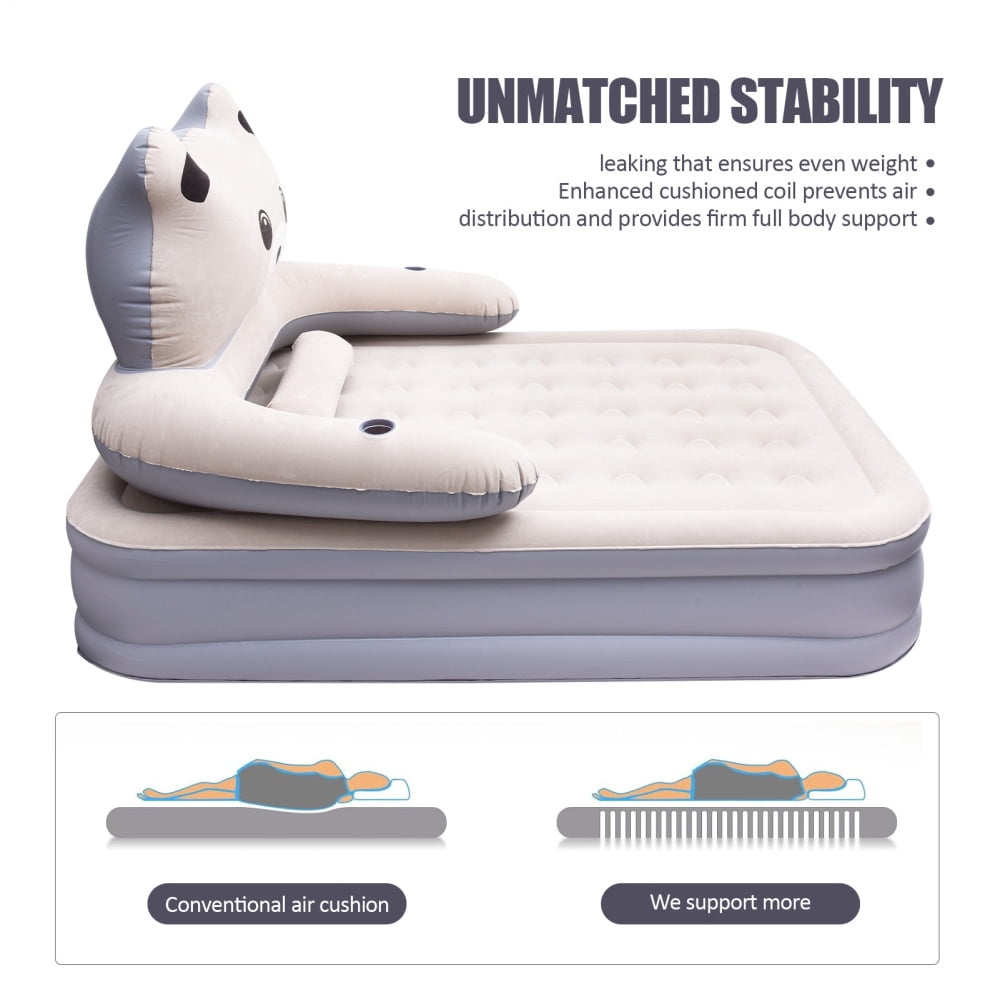 Blow up Mattress, Quick Inflation Deflation Camp Mattress Pad for Home ...