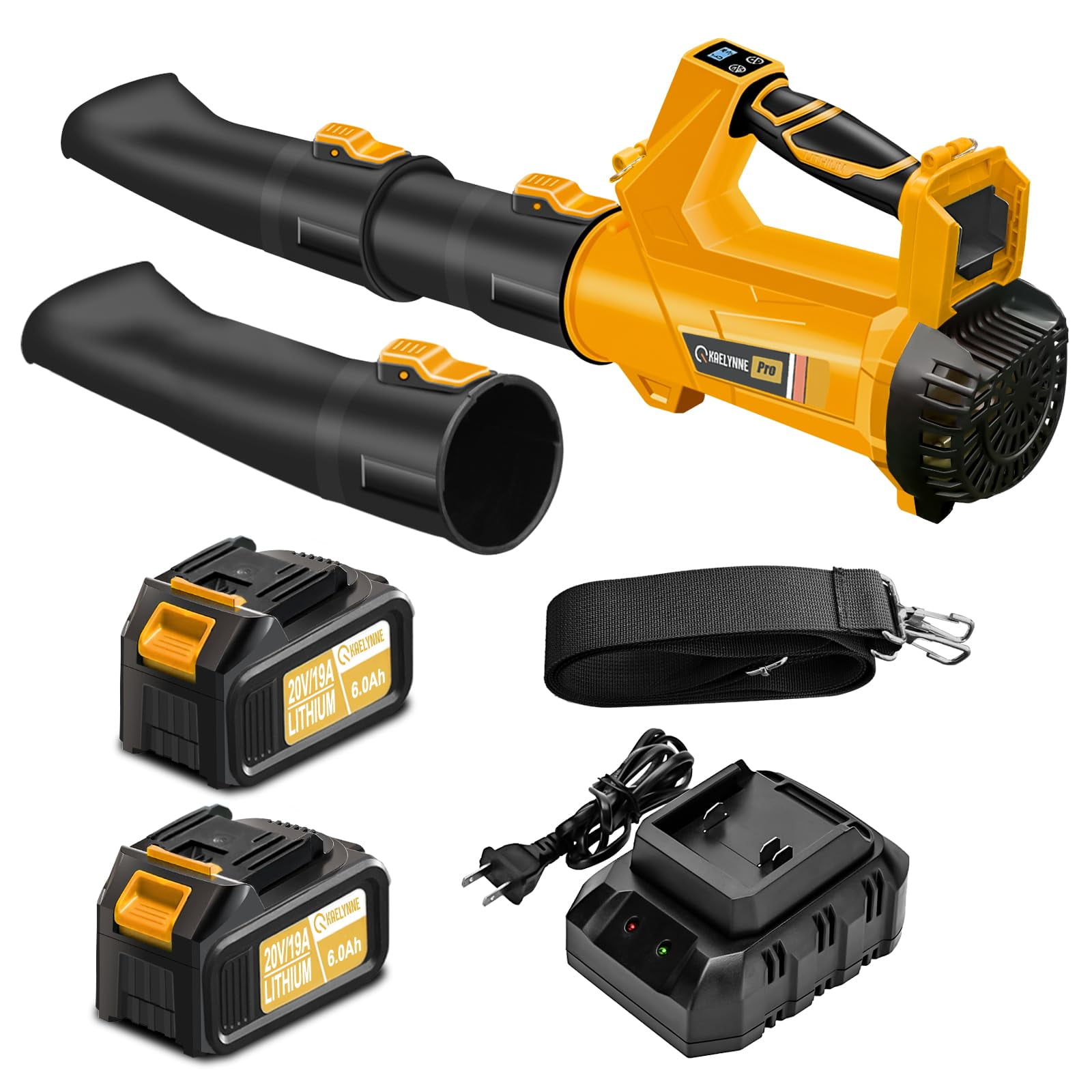 Blower Cordless, 540 SSF20 CFM/170 MPH Cordless Blower with Battery and ...