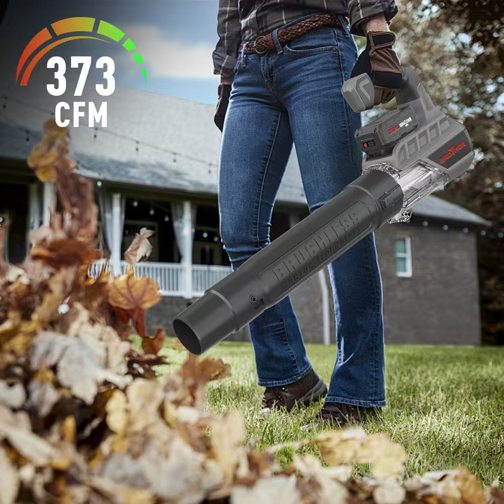 Blower Dust Blowing Cordless Powerful 18300RPM Leaf Blower 21V 600W Handheld Industrial High ...