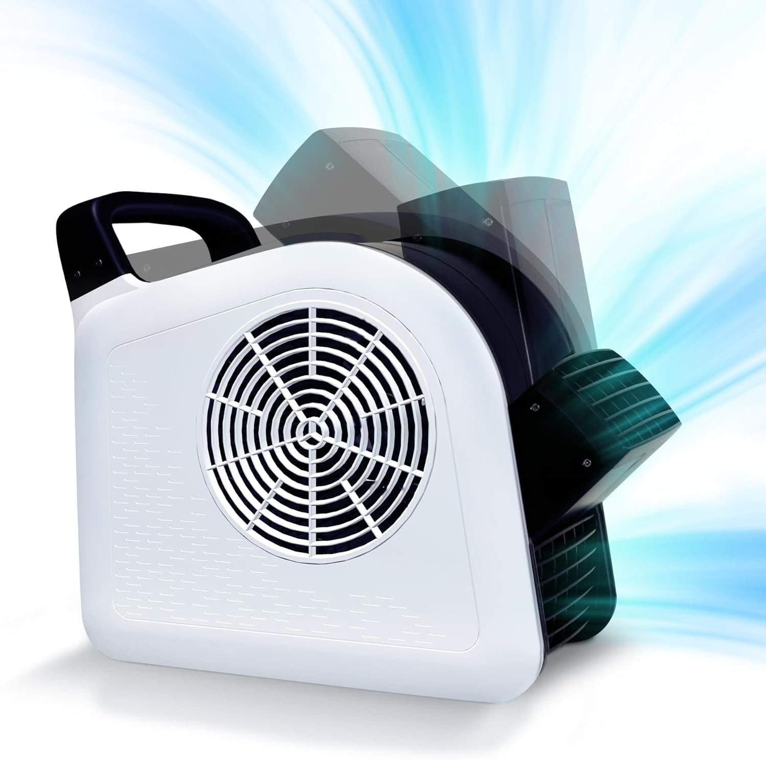 Blower Fan - Utility Fan 3 Speeds, 2 AC Outlets, Reset and Circuit ...