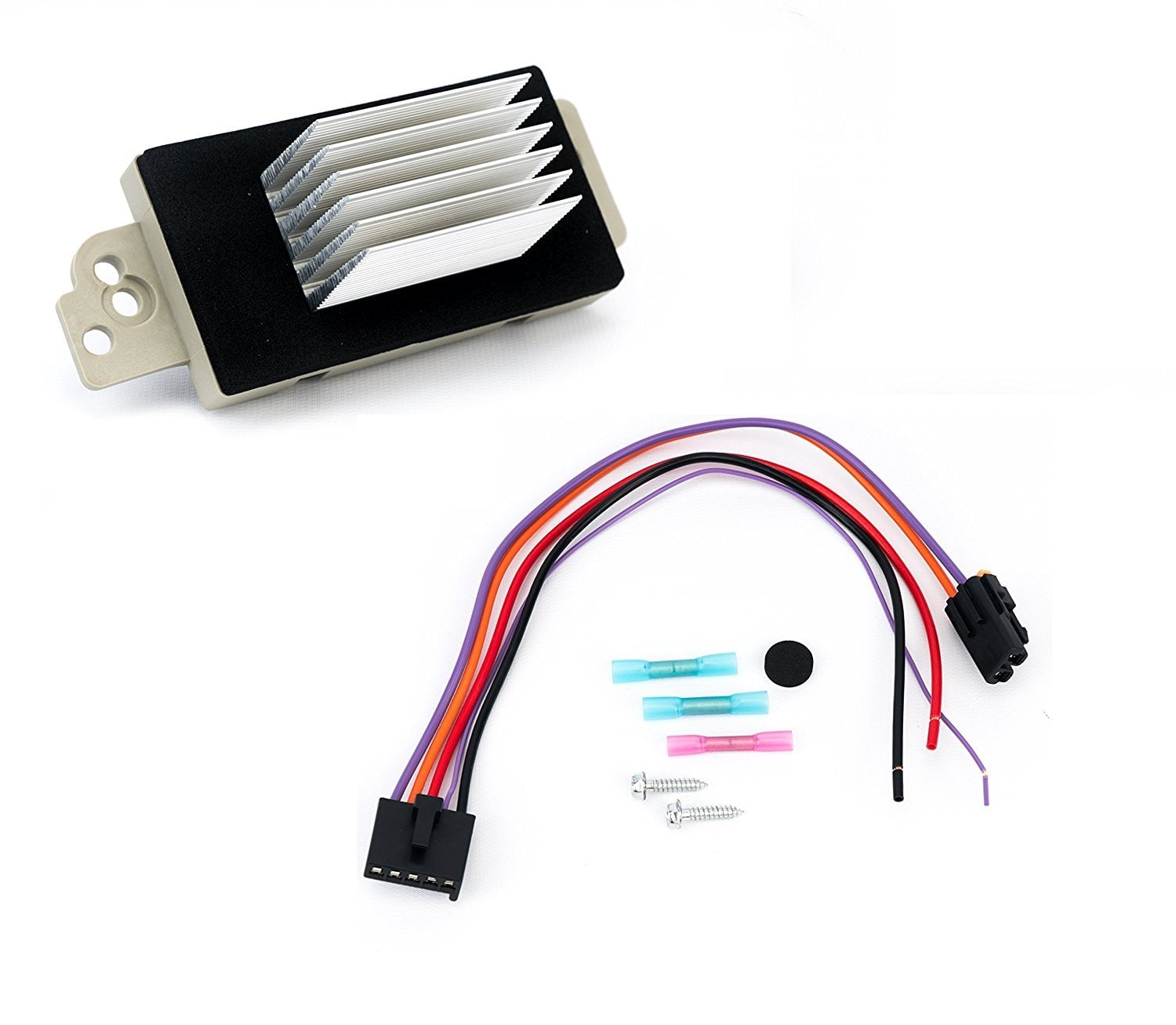 Blower Motor Resistor Complete Kit With Harness - Replaces# 15 81773 ...