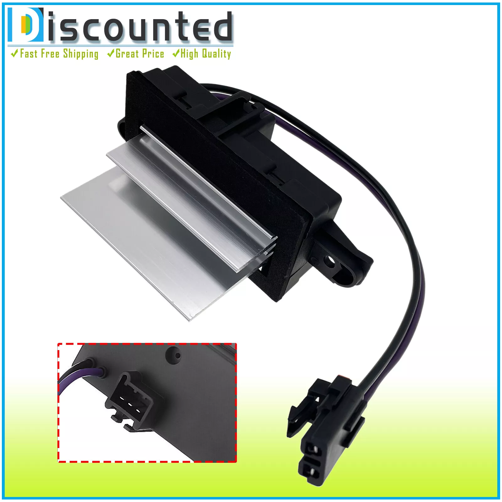 Blower Motor Resistor For 2003-2008 Chevy Trailblazer EXT, 2003-2009 ...