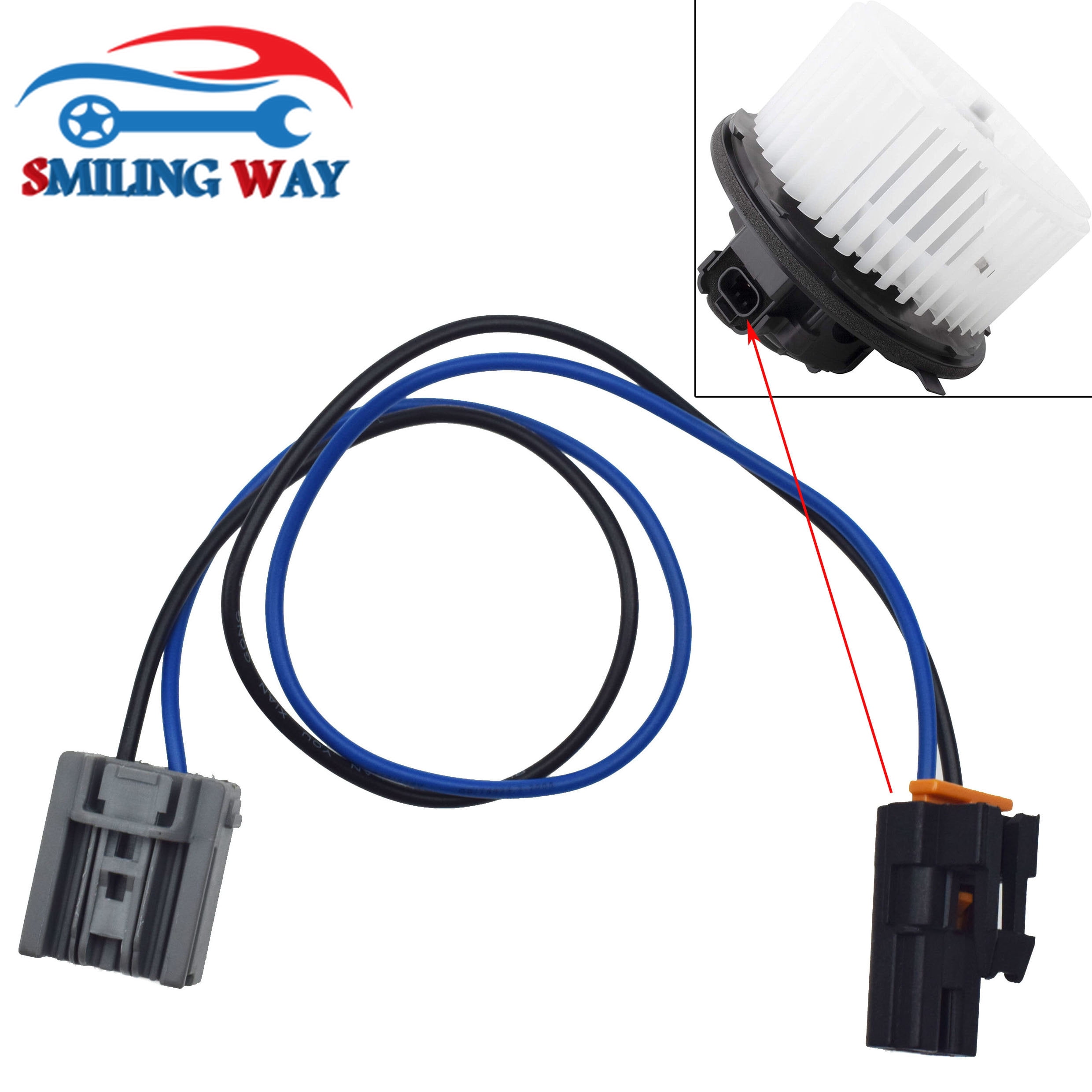 Blower Motor & Resistor Harness Connector For Chevrolet Cadillac GMC ...