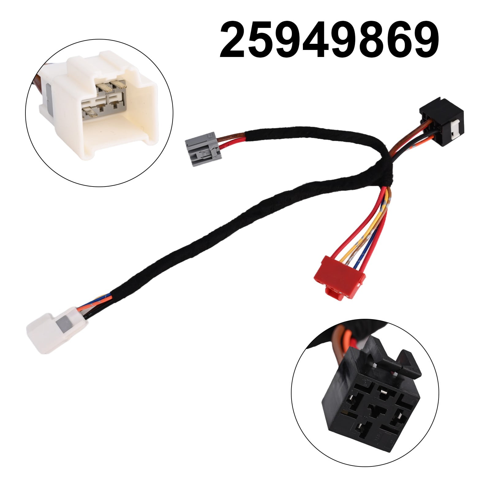 Blower Motor Resistor Wiring Harness Connector for Hummer H3, Solstice ...