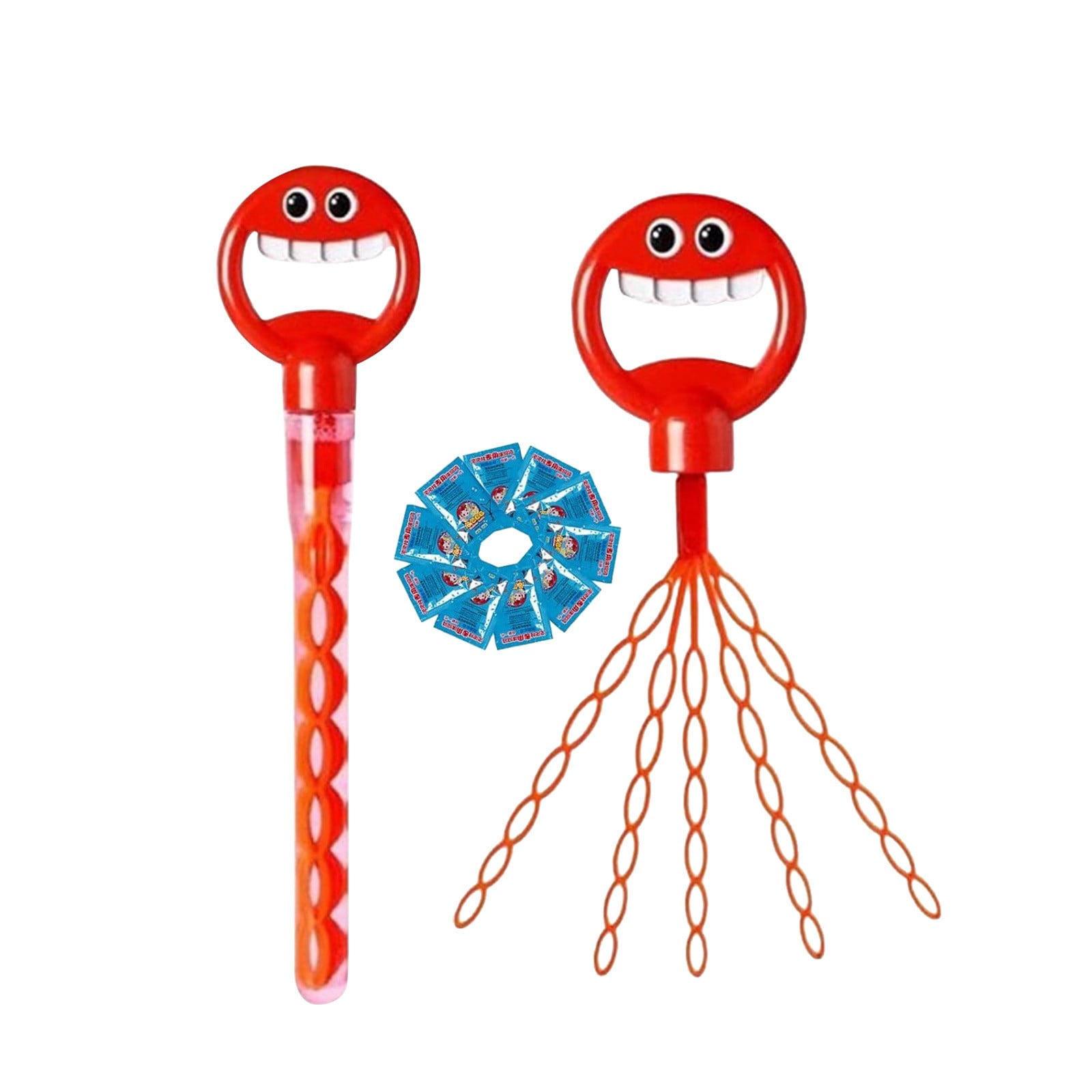 Blower Toy for Kids Outdoor Play 32 Hole Wand with 100ml Solution ...