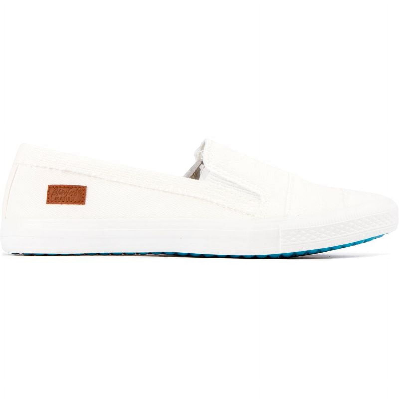 Blowfish Aliso Sneakers, White Canvas, Cushioned Footbed, Rubber Sole ...