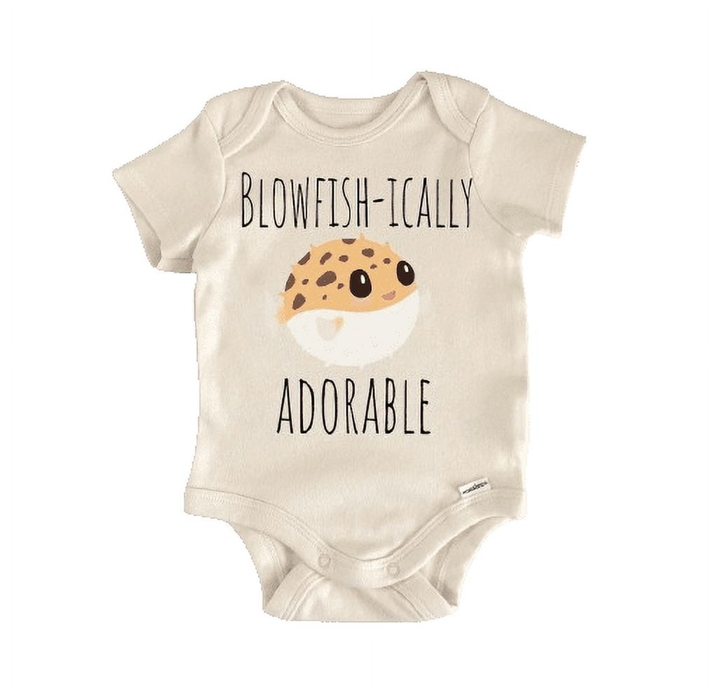 Blowfish Pufferfish Seafood Fish - Baby Boy Girl Clothes Infant ...