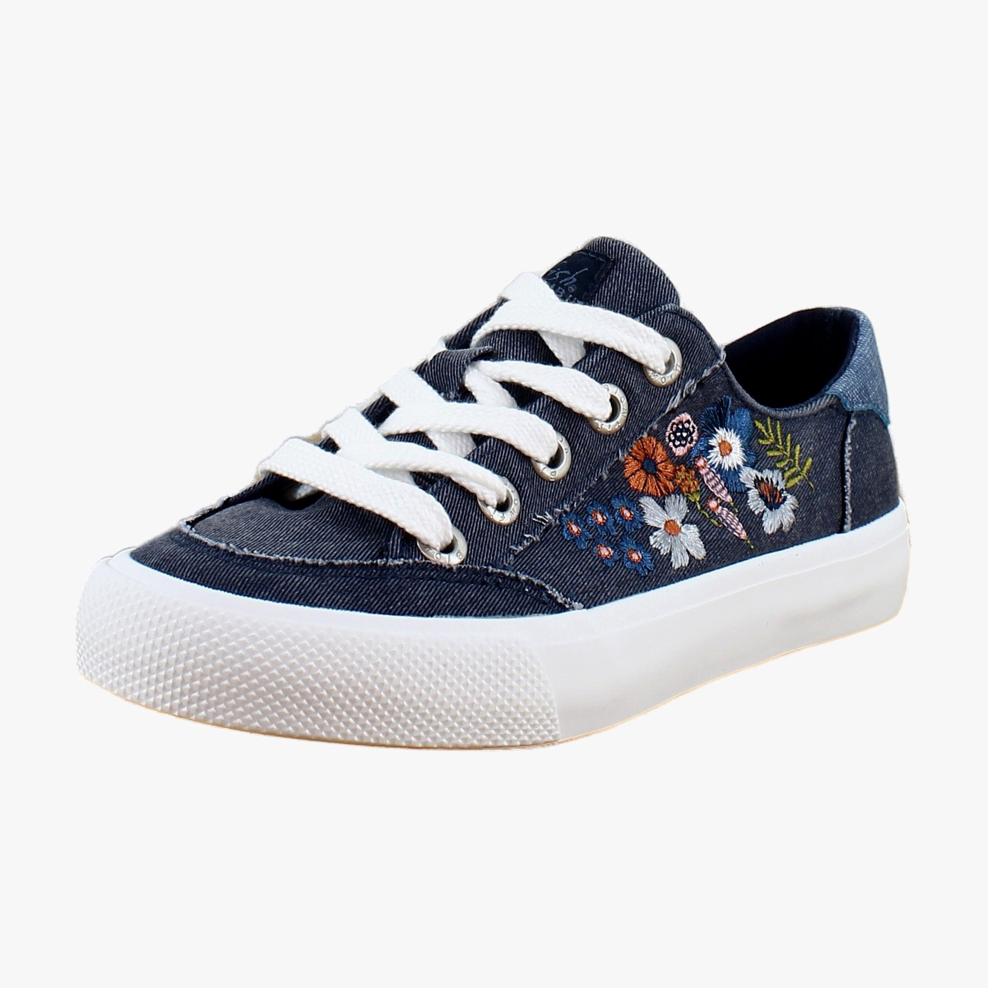 Blowfish Vivid 3 Women's Fashion Sneakers Navy Floral Canvas Size 8.5 M ...