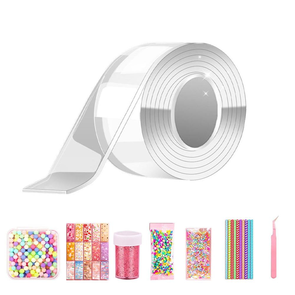 Blowing Bubble Double Sided Tape Nano Tape Kids Educational Sensory Toy ...
