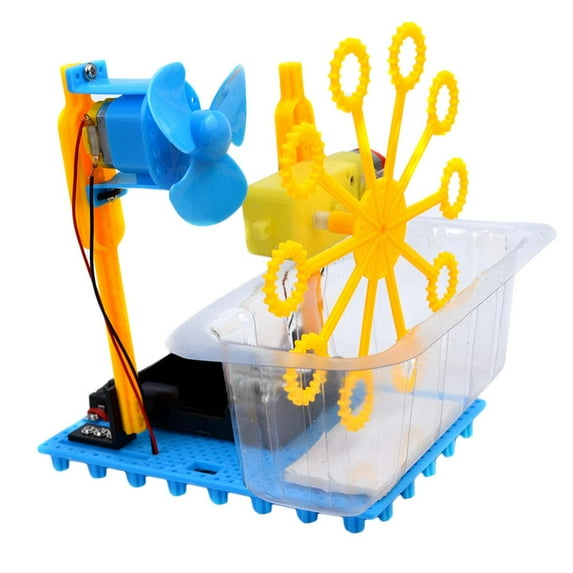 Blowing Bubble Maker Science Science Kids Hand DIY Toys - Walmart.com