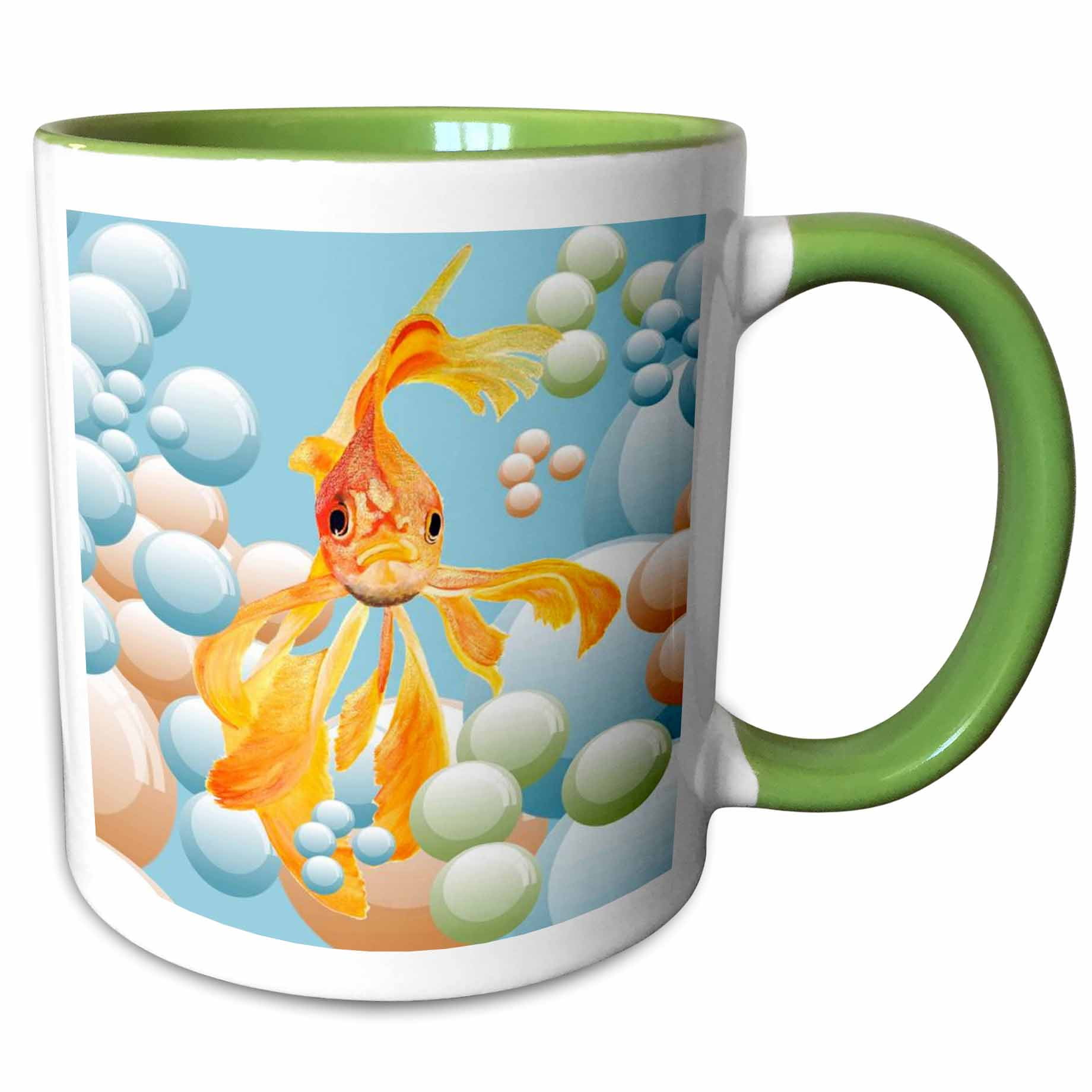 3drose, Blowing Bubbles - Goldfish, Fantail, Goldfish, Fantail Goldfish ...