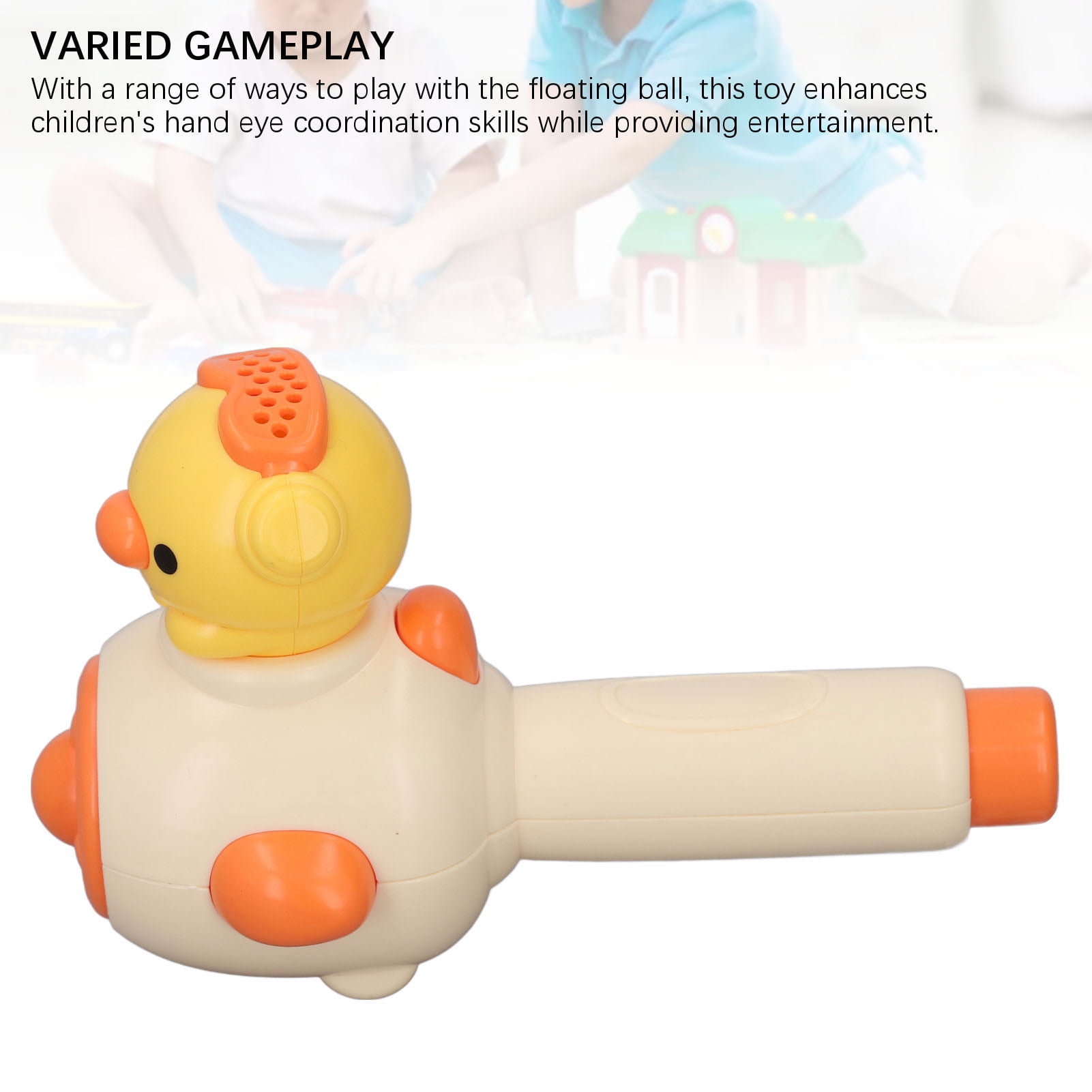 Blowing Pipe Balls Toy, Breathing Exerciser Toy Safe Floating Ball Game ...