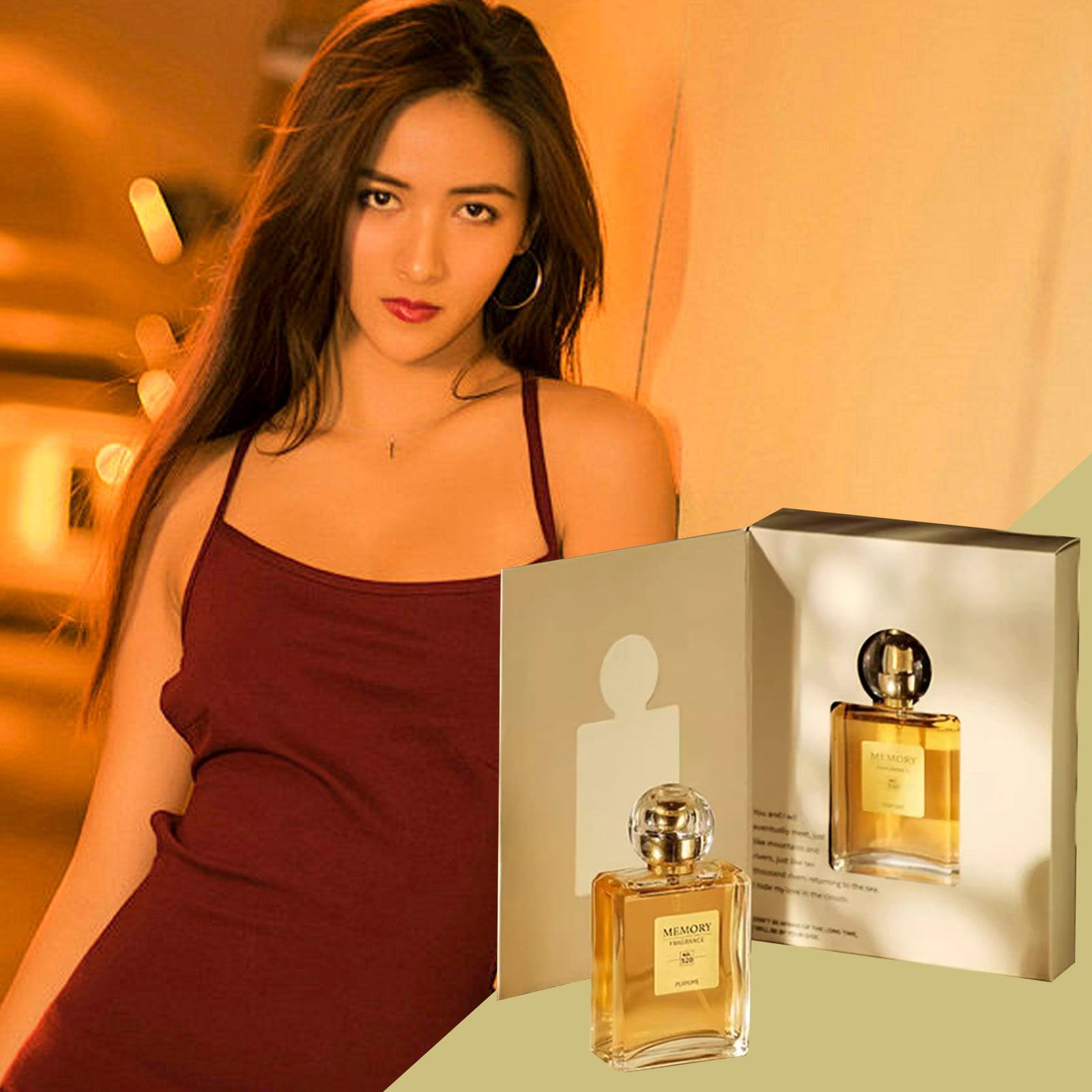 Blowout Prices Cosmug Gold Perfume Loving Flower Fragrance Womens Neutral Perfume Light