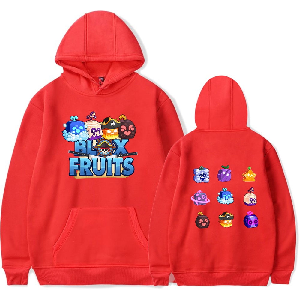 Blox Fruit Cartoon Game Fans Costumes Merch Hoodies Sturniolo Triplets ...