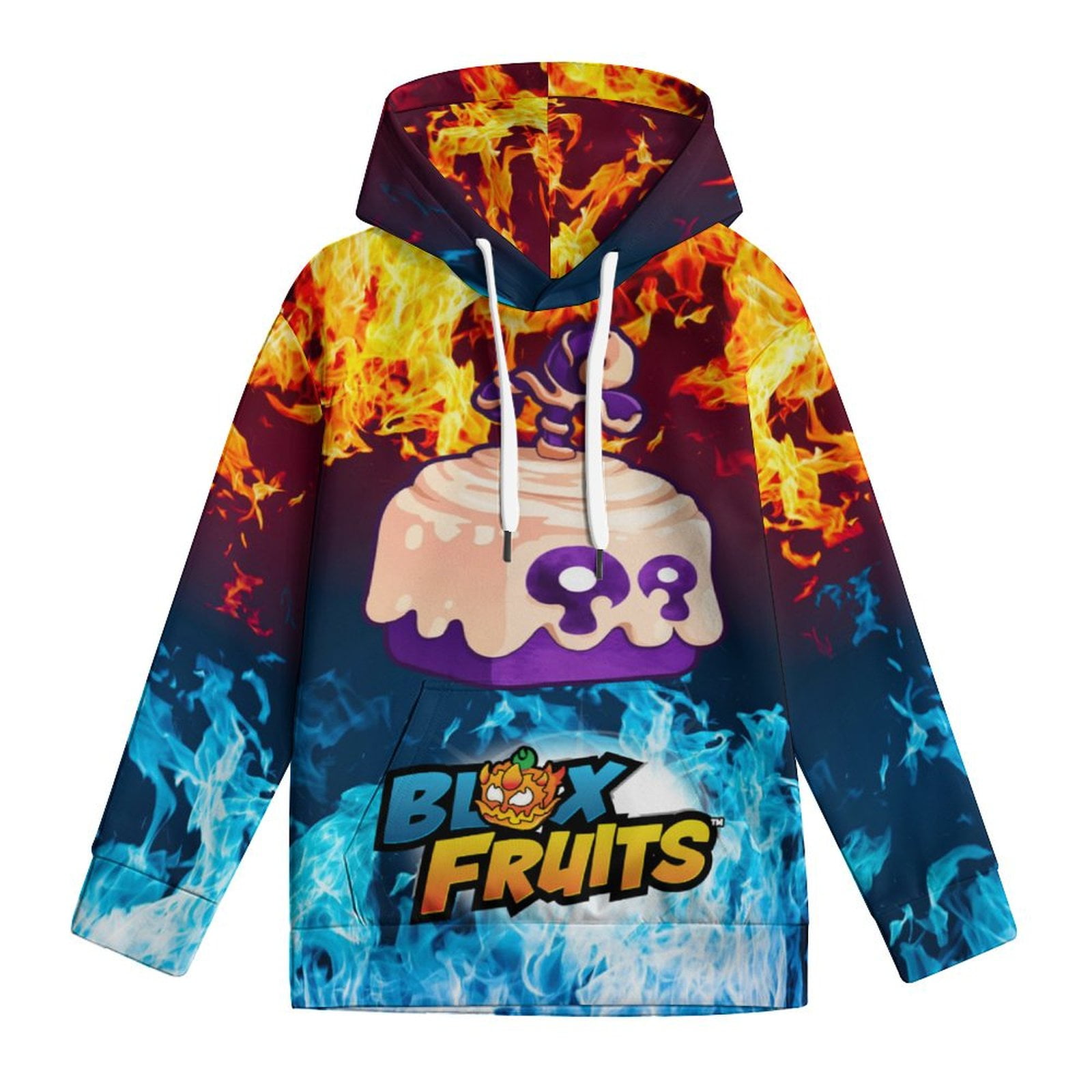 Blox Fruit Hoodies, DoughFruit Hooded Hoodies for Girls Boys, Kids ...