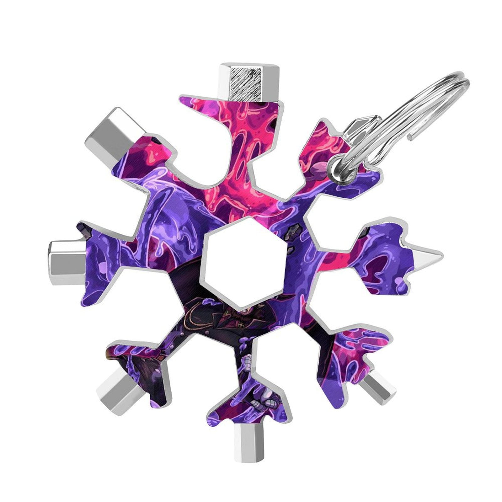 Blox Fruits 19-in-1 Snowflake Multi Tool, Bottle Opener/Flat Phillips ...