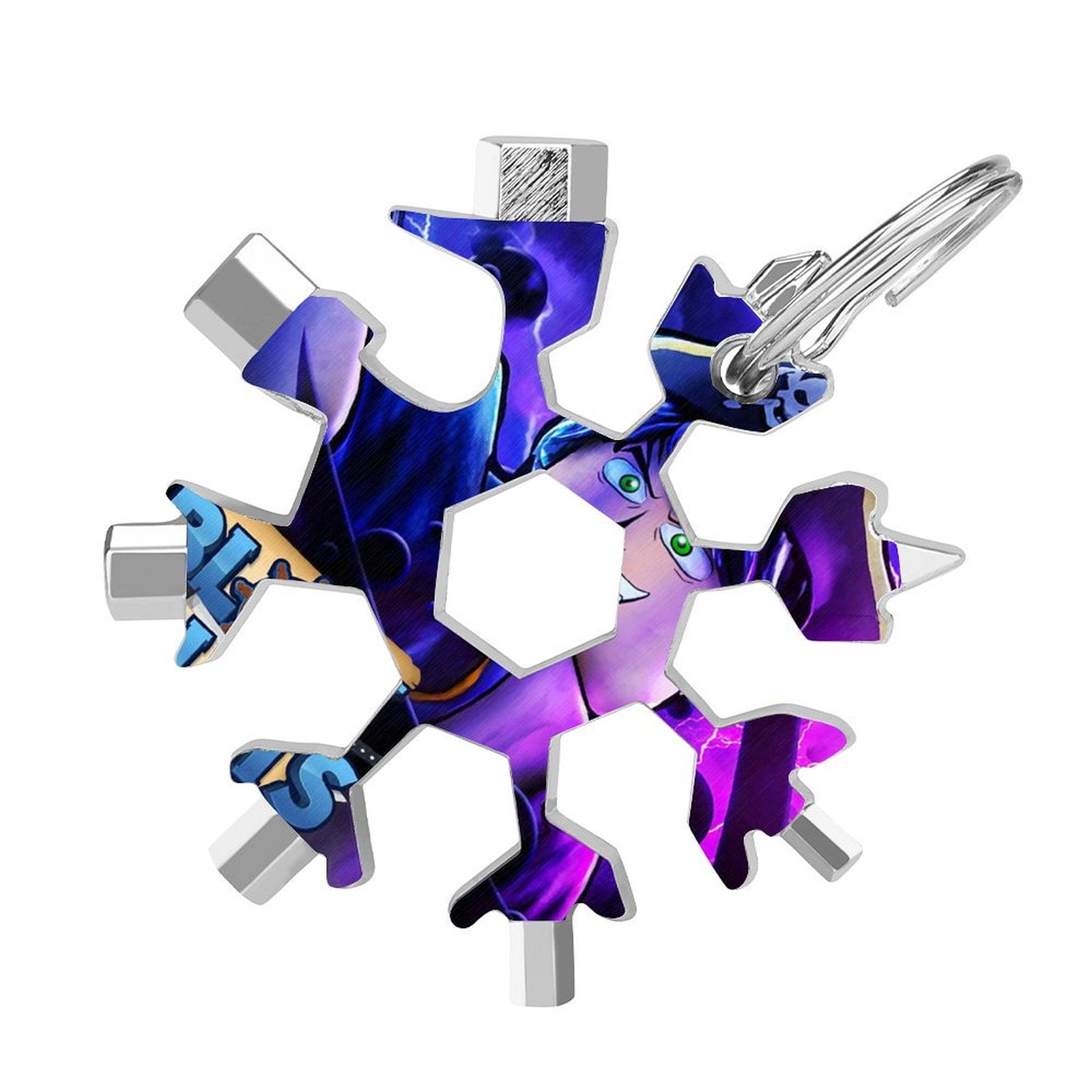 Blox Fruits 19-in-1 Snowflake Multi Tool, Bottle Opener/Flat Phillips ...