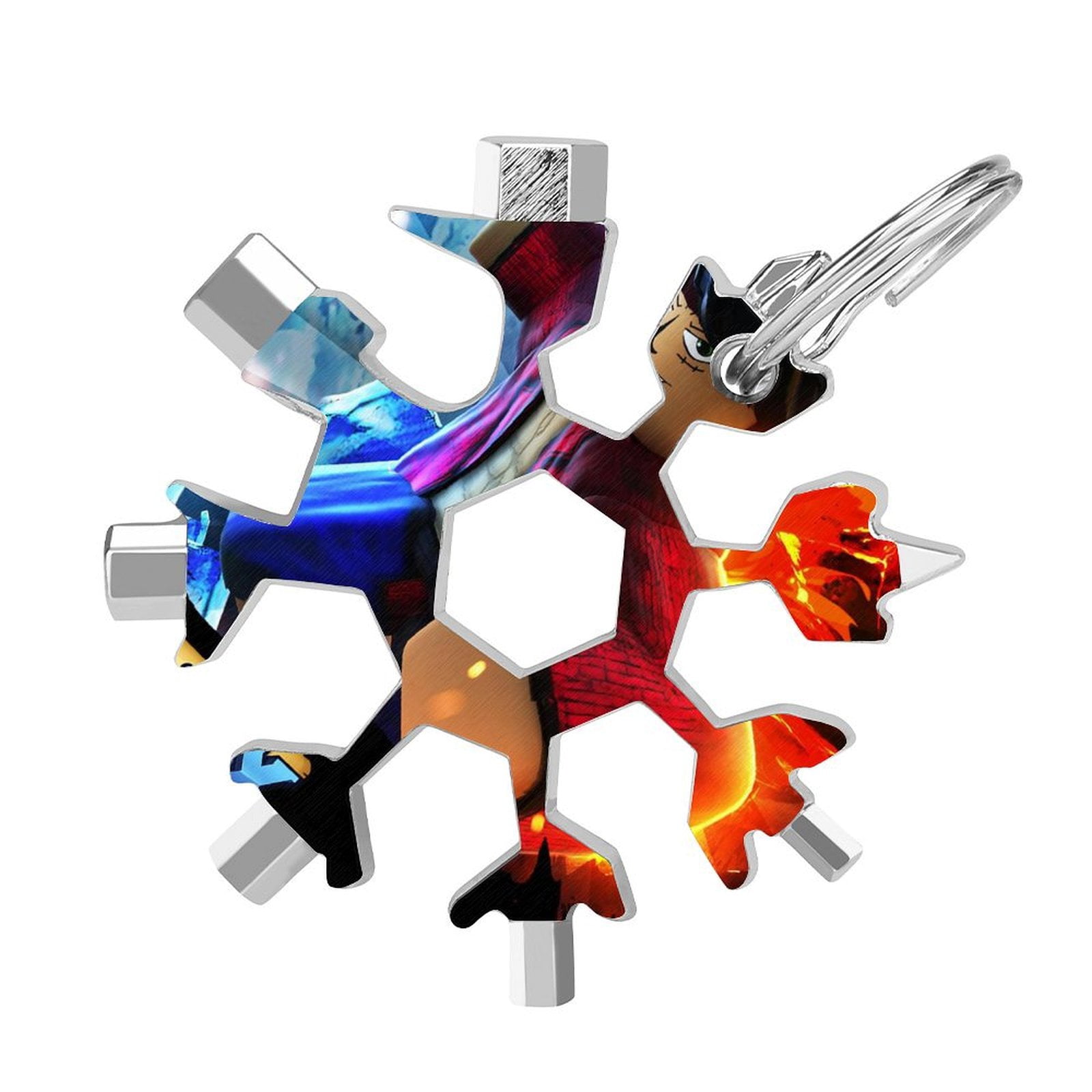 Blox Fruits 19-in-1 Snowflake Multi Tool, Bottle Opener/Flat Phillips ...