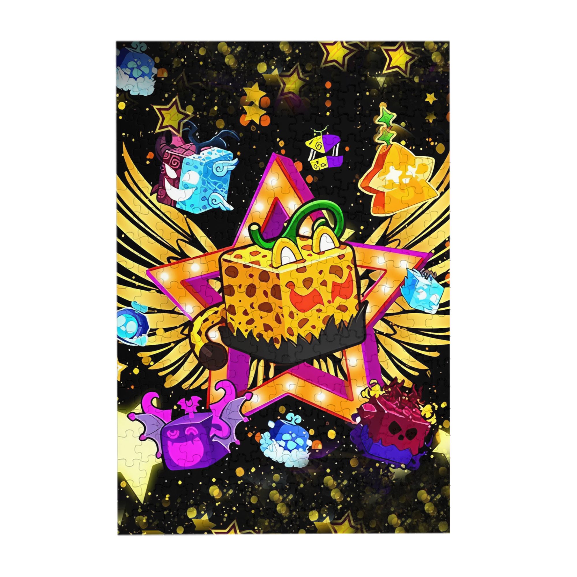 Blox Fruits 300 Piece Puzzles For Adults And Kids, Wooden Jigsaw Puzzle ...
