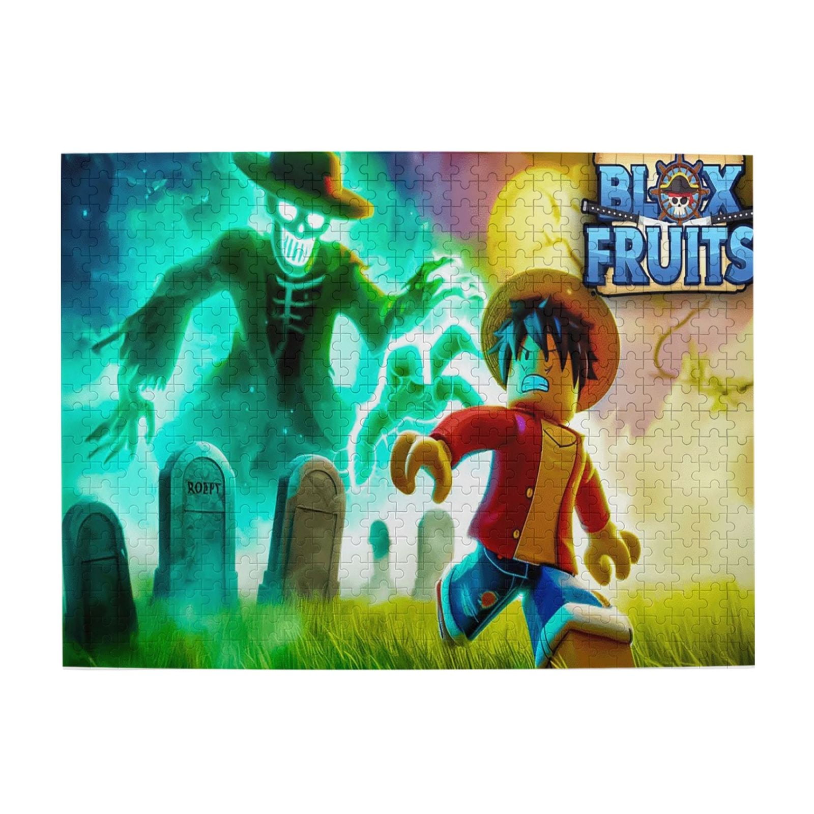 Blox Fruits 500pcs Puzzle For Adults - Jigsaw Puzzle For Kids Boys ...