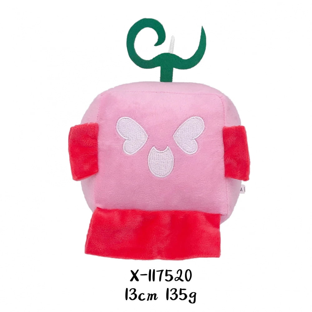 Blox Fruits Anime Game Plush Toy Fruit Leopard Pattern Box Plushies Toy ...