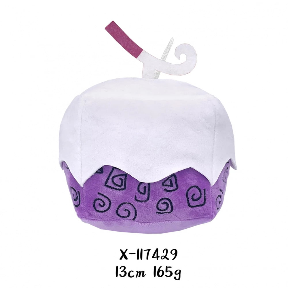 Blox Fruits Anime Game Plush Toy Fruit Leopard Pattern Box Plushies Toy ...