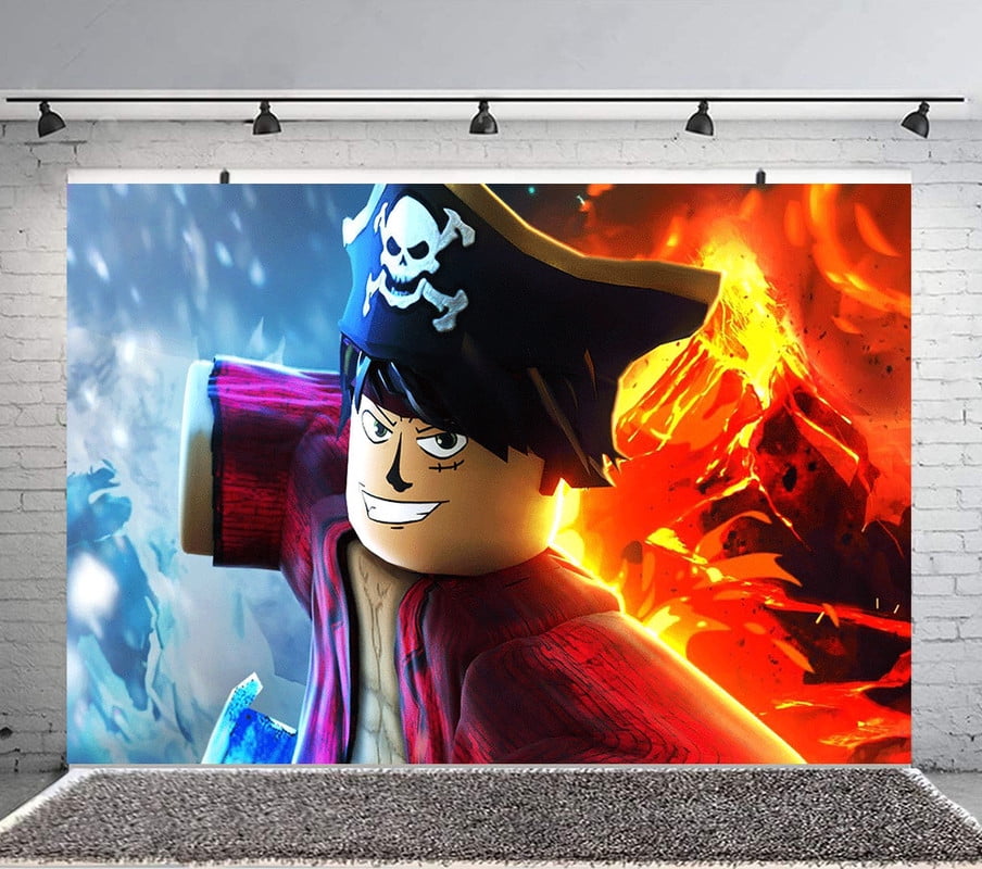 Blox Fruits Backdrop Banner Party Supplies Poster Movie Theme ...