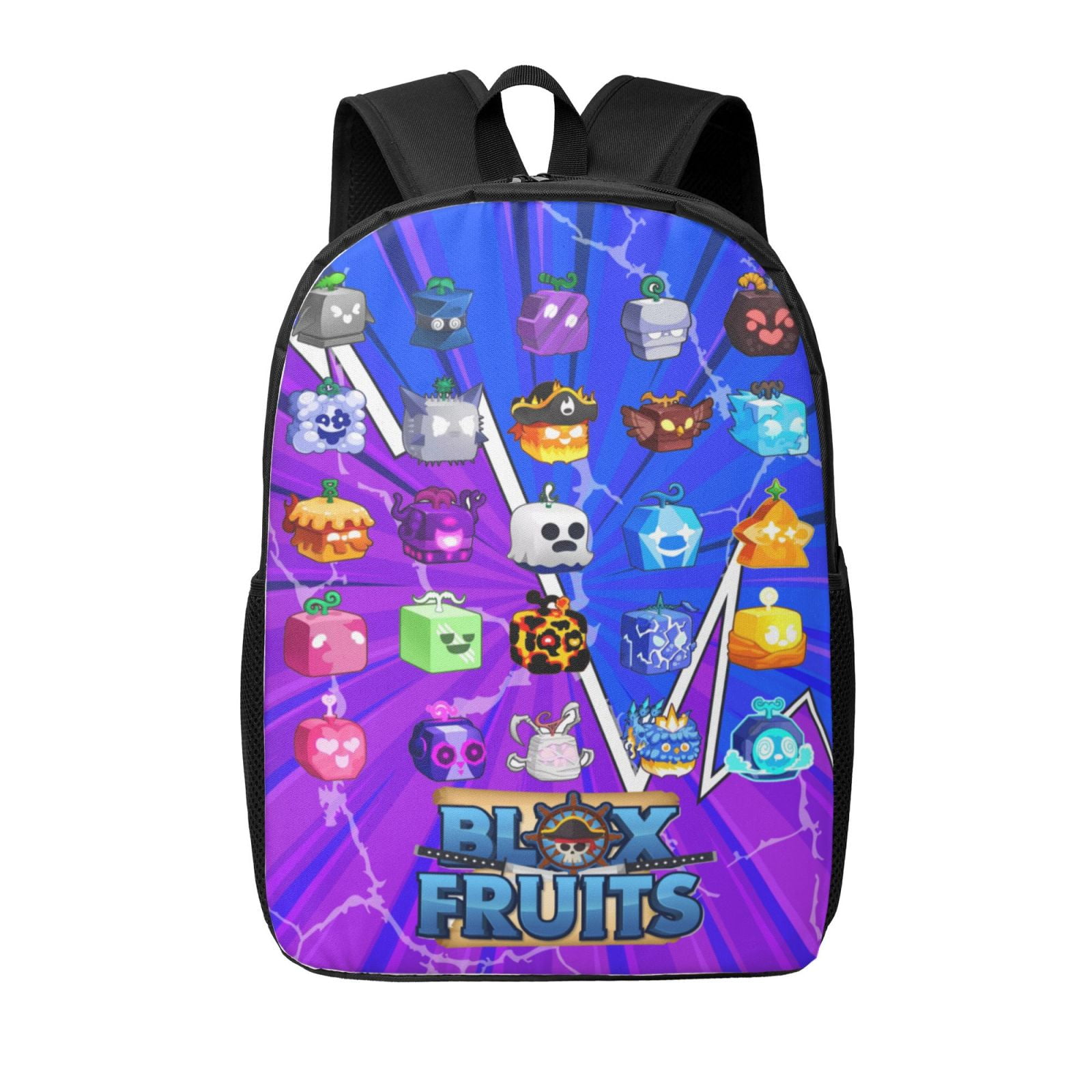 Blox Fruits Backpack 17 Inch Large Capacity Casual School Bag ...