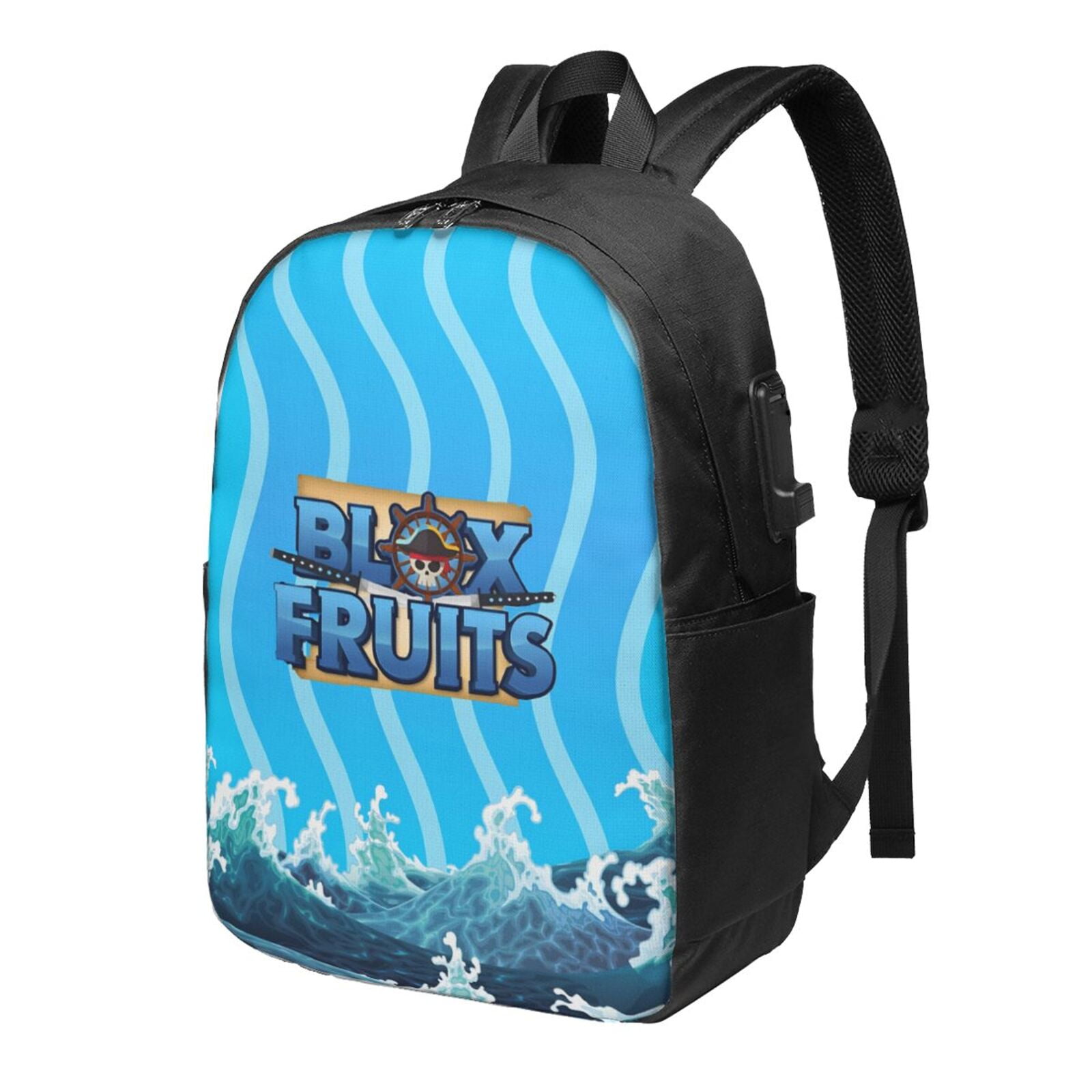 Blox Fruits Backpack with USB Charging Port Daypack Laptop Backpack ...