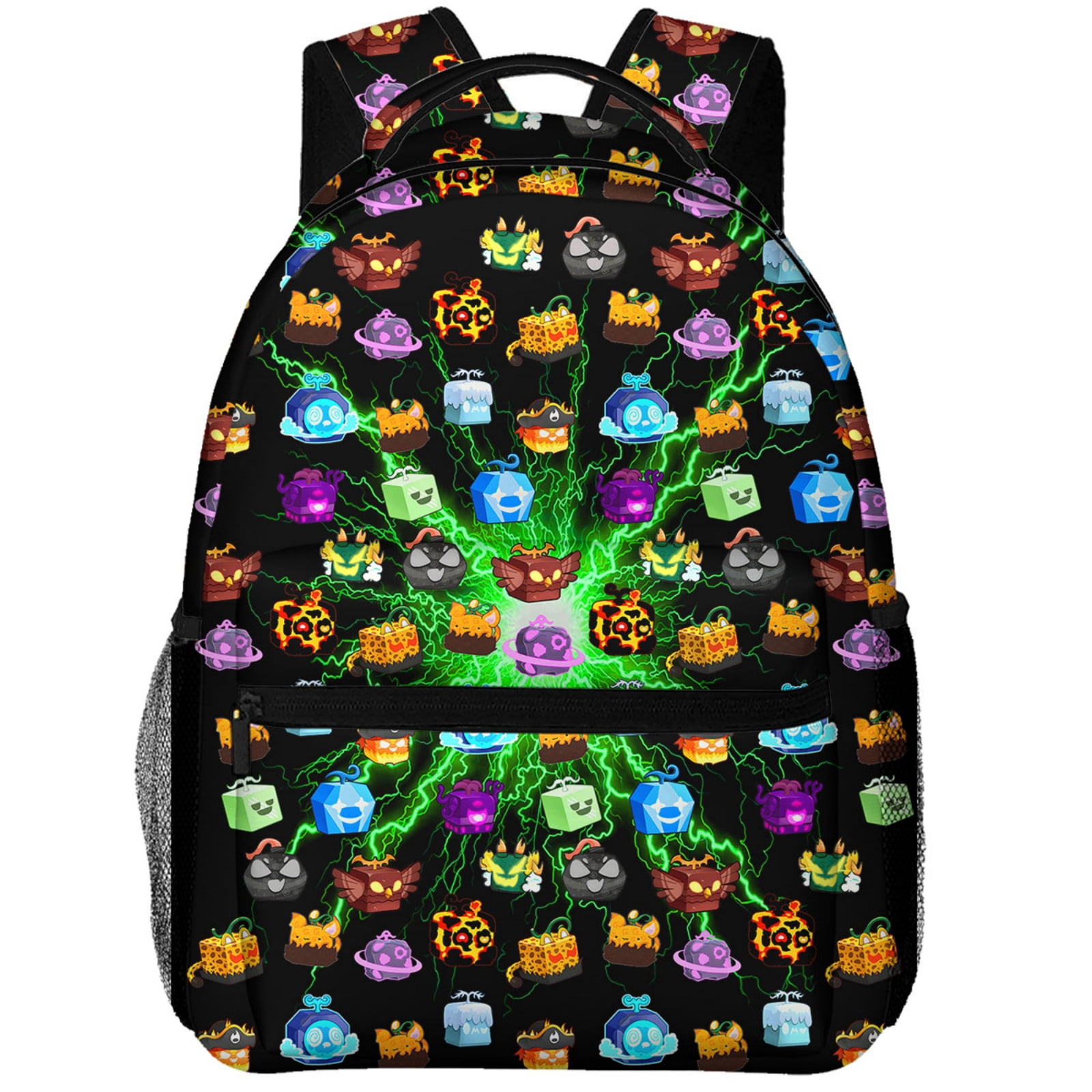 Blox Fruits Backpacks Cute School Bookbag Games Travel Hiking Camping ...