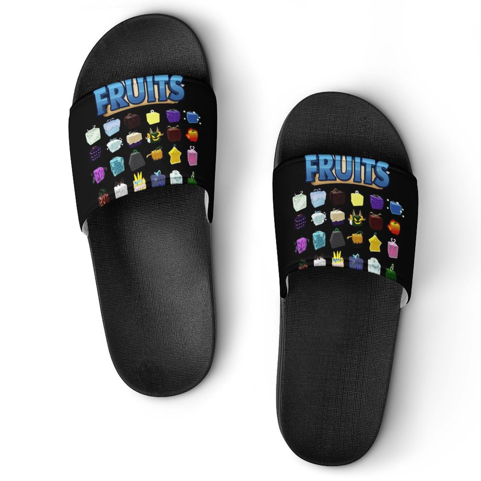 Blox Fruits Boys Slide Sandals, Comfort Casual Pool Slide Outdoor, Slip ...