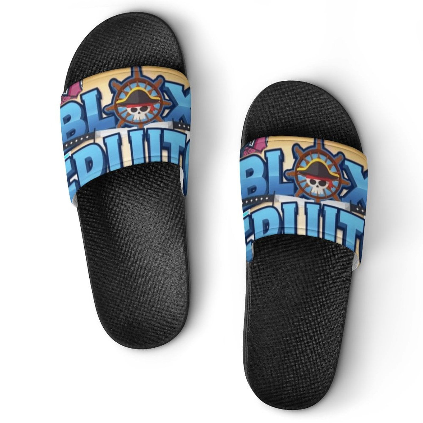 Blox Fruits Boys Slide Sandals, Comfort Casual Pool Slide Outdoor, Slip ...