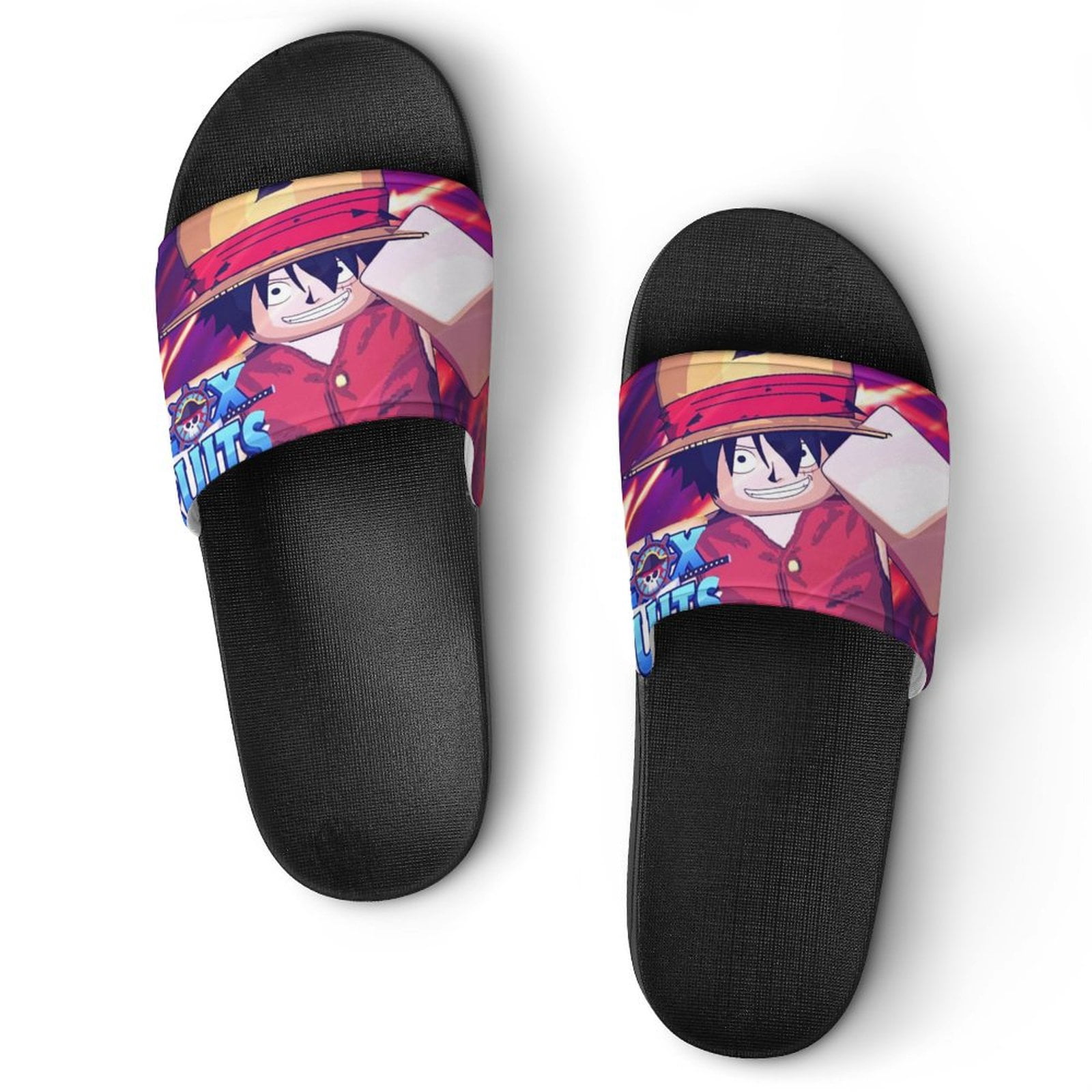 Blox Fruits Boys Slide Sandals, Comfort Casual Pool Slide Outdoor, Slip ...