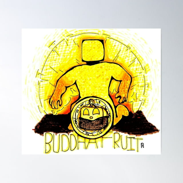 Blox Fruits: Buddha Fruit (Boiz 1) Poster Wall Art, Modern Wall Decor ...